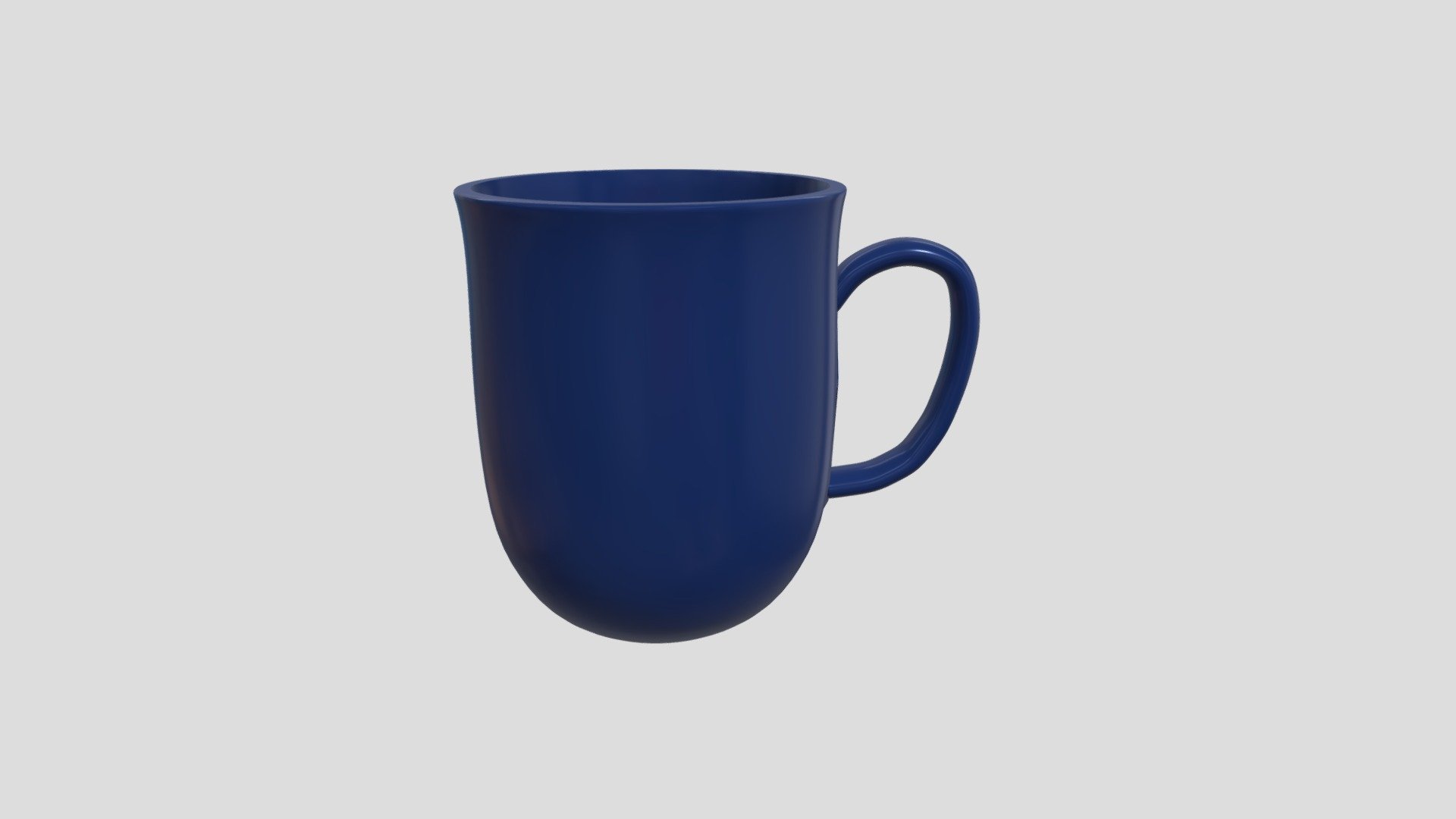 Blue Navy Cup - Download Free 3D model by ralouf_tv [5a30529] - Sketchfab