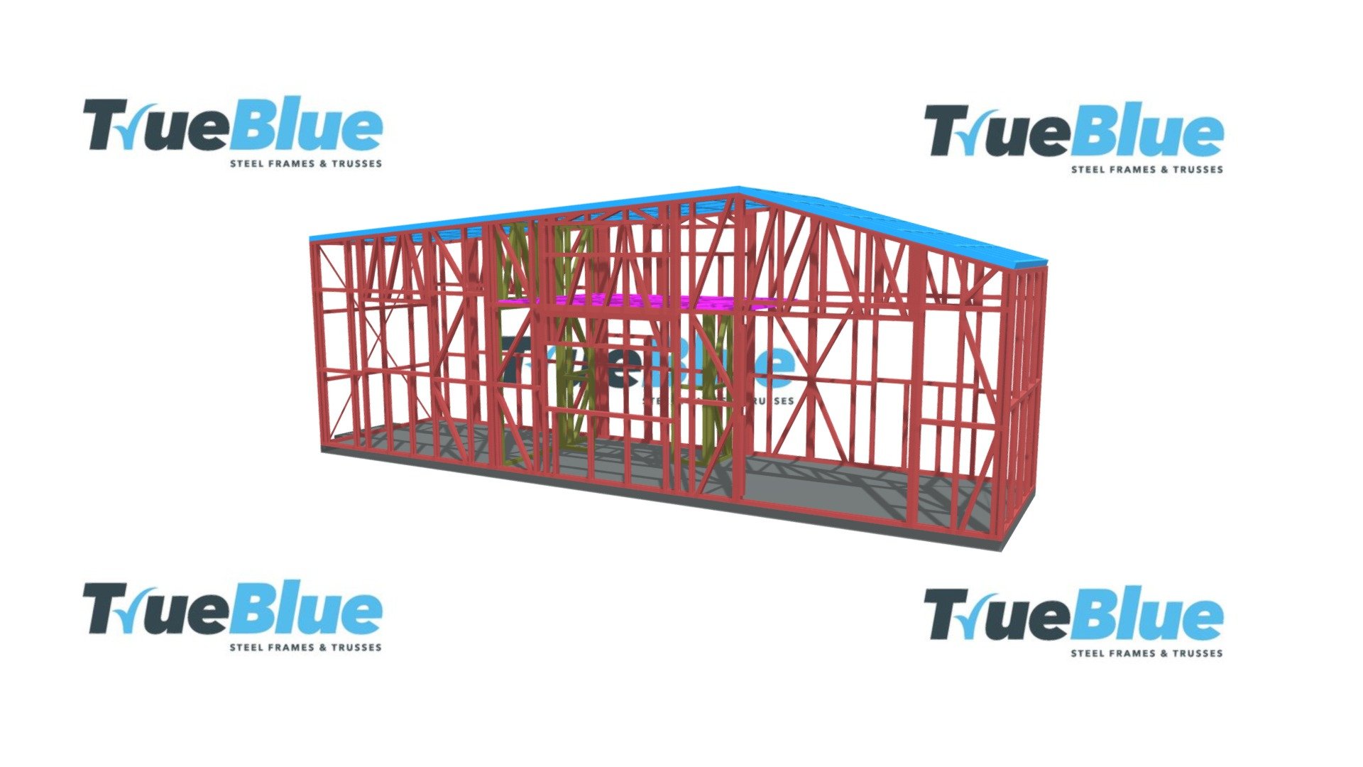 29 Evernden Lane, Rockley Mount - 3D model by TrueBlueSteelFrames ...