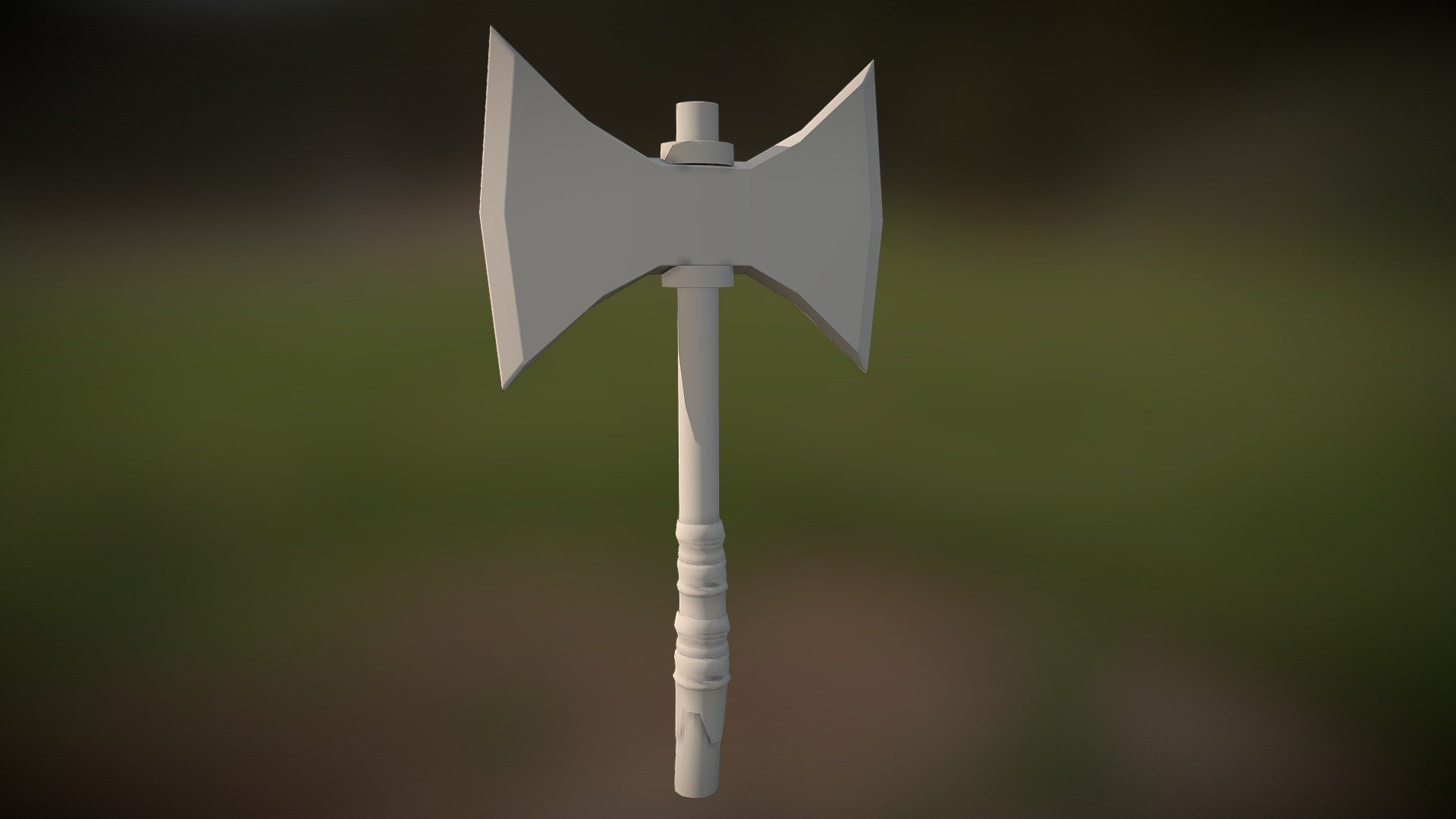 Axe Weapon Game Asset Low poly - Download Free 3D model by Karthik ...