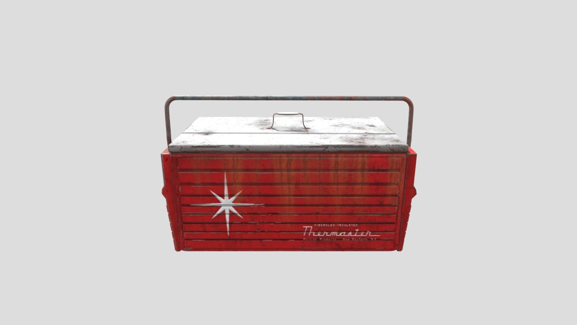 Vintage Cooler - 3D model by sootywing [5a35930] - Sketchfab