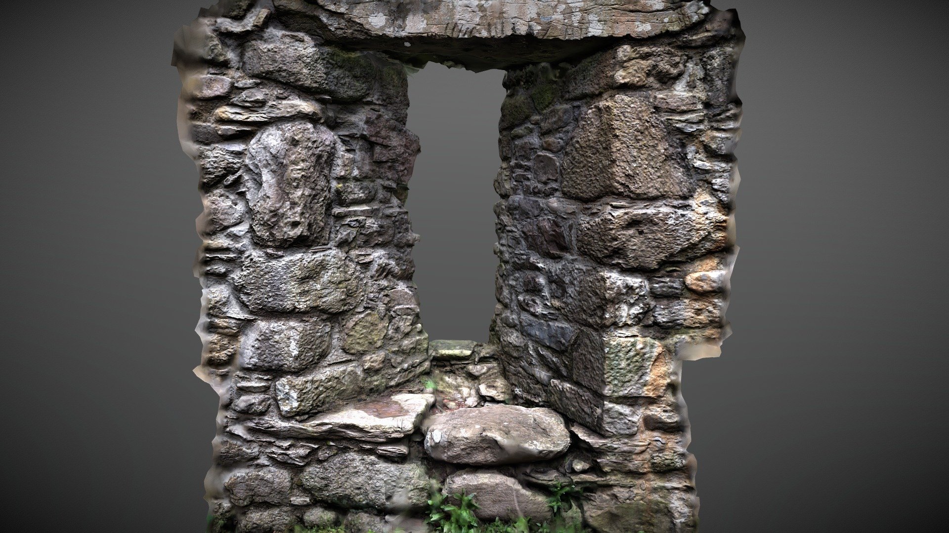 Knockboy Old Church - Ogham Stone - Download Free 3D model by Nick ...