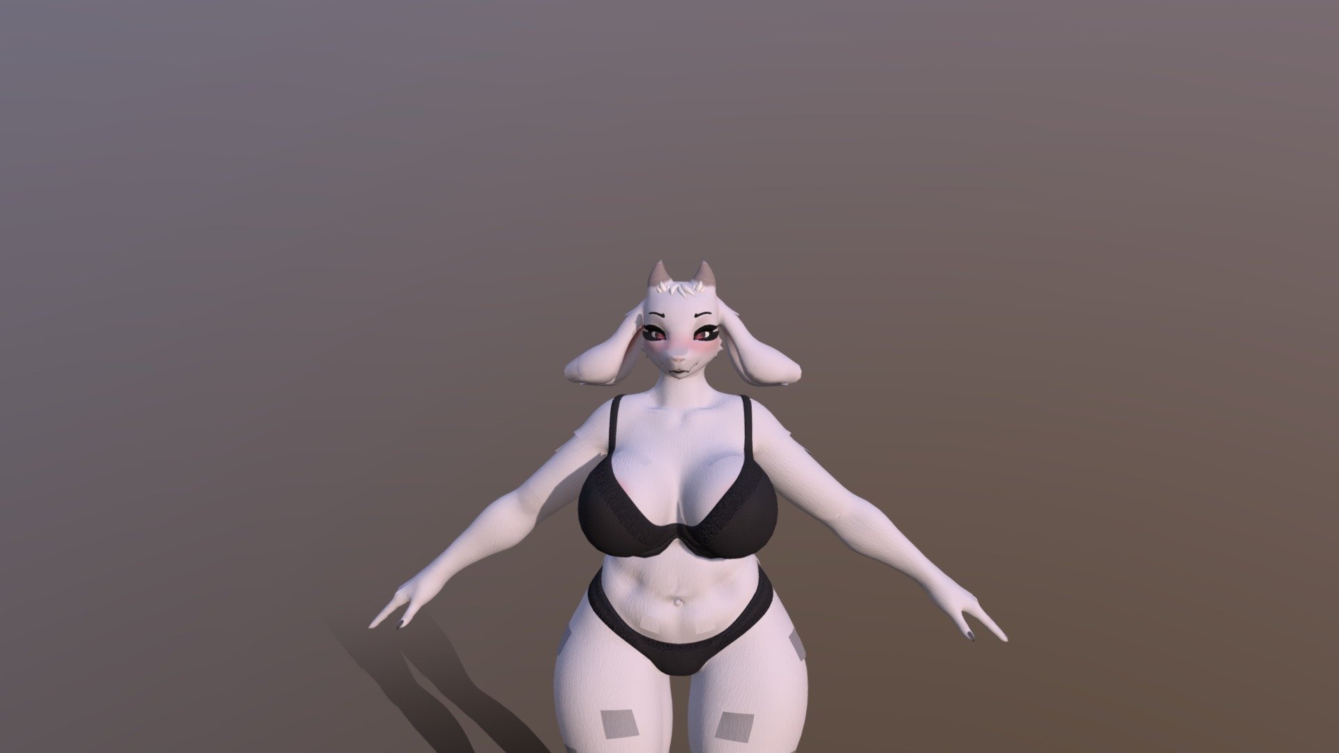 Undertale Toriel model by Dogzeela (Bikini) - Download Free 3D model by Bluewolf2025 [5a3cc54 ...
