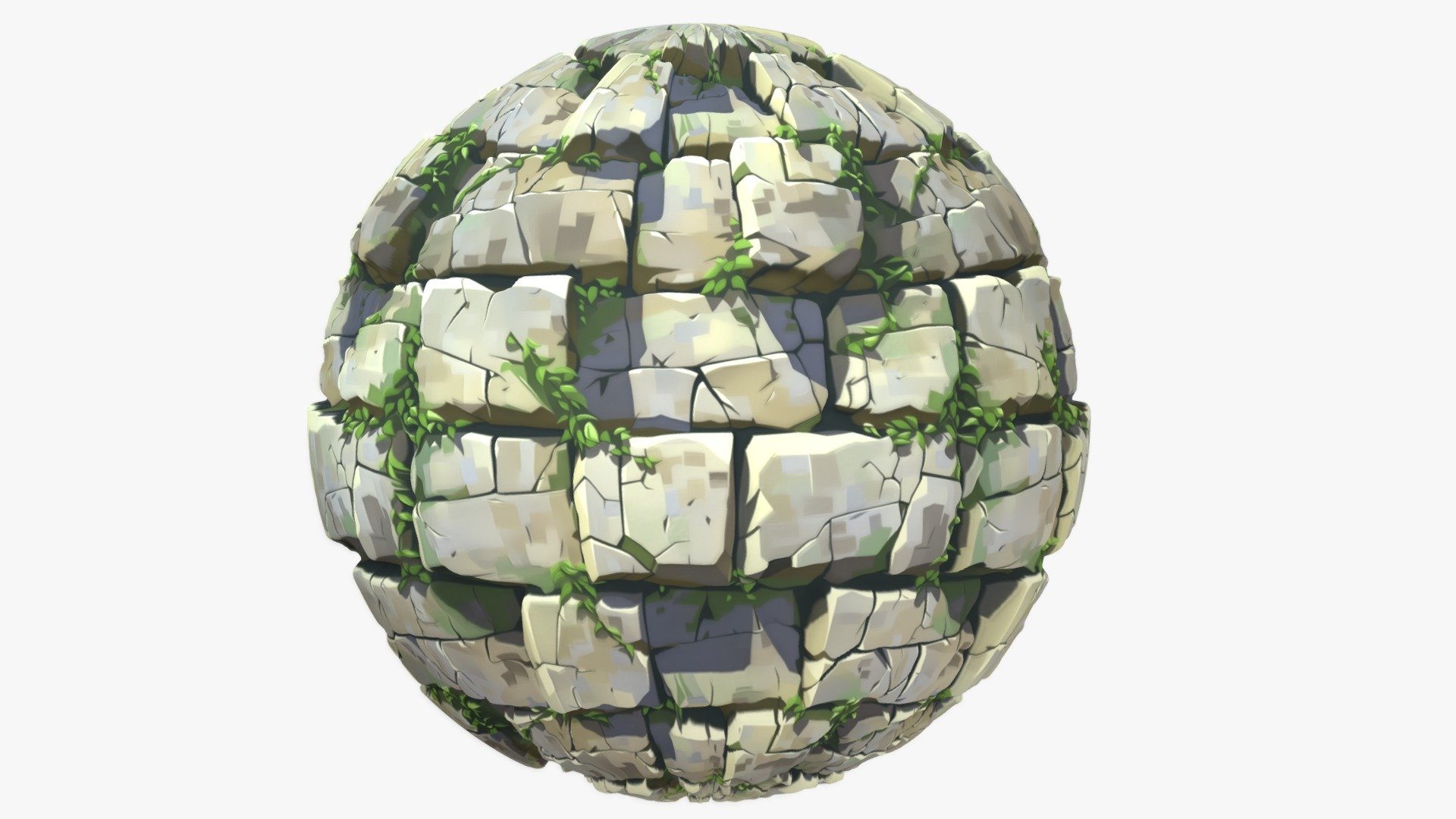 Stylized Brick Seamless Texture - Buy Royalty Free 3D model by ...
