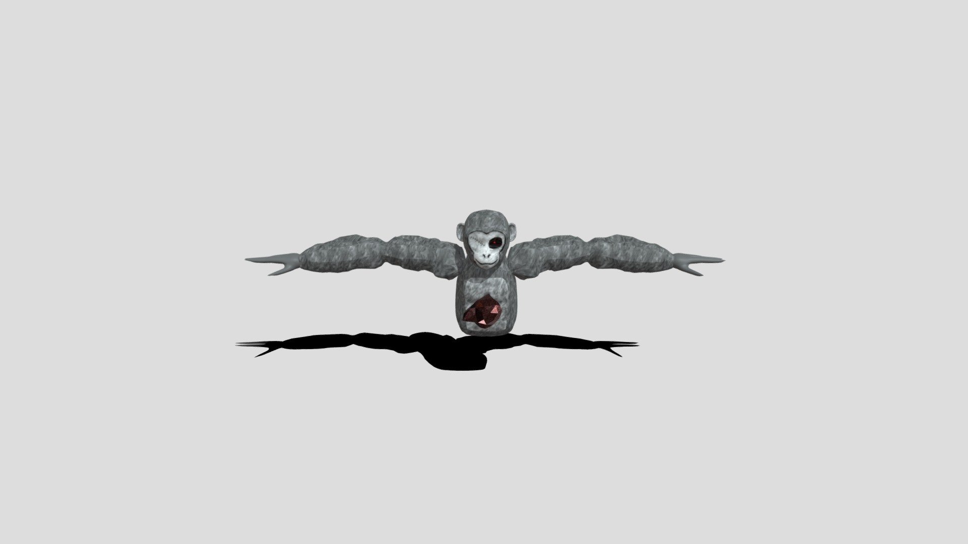 Gooba_Lethal_Ape_Monster - Download Free 3D model by jacebruno2010 ...