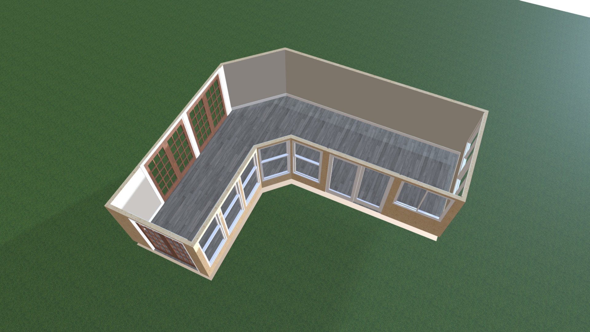 Sunroom - 3D model by Steve (@sjstraughn) [5a4069e] - Sketchfab