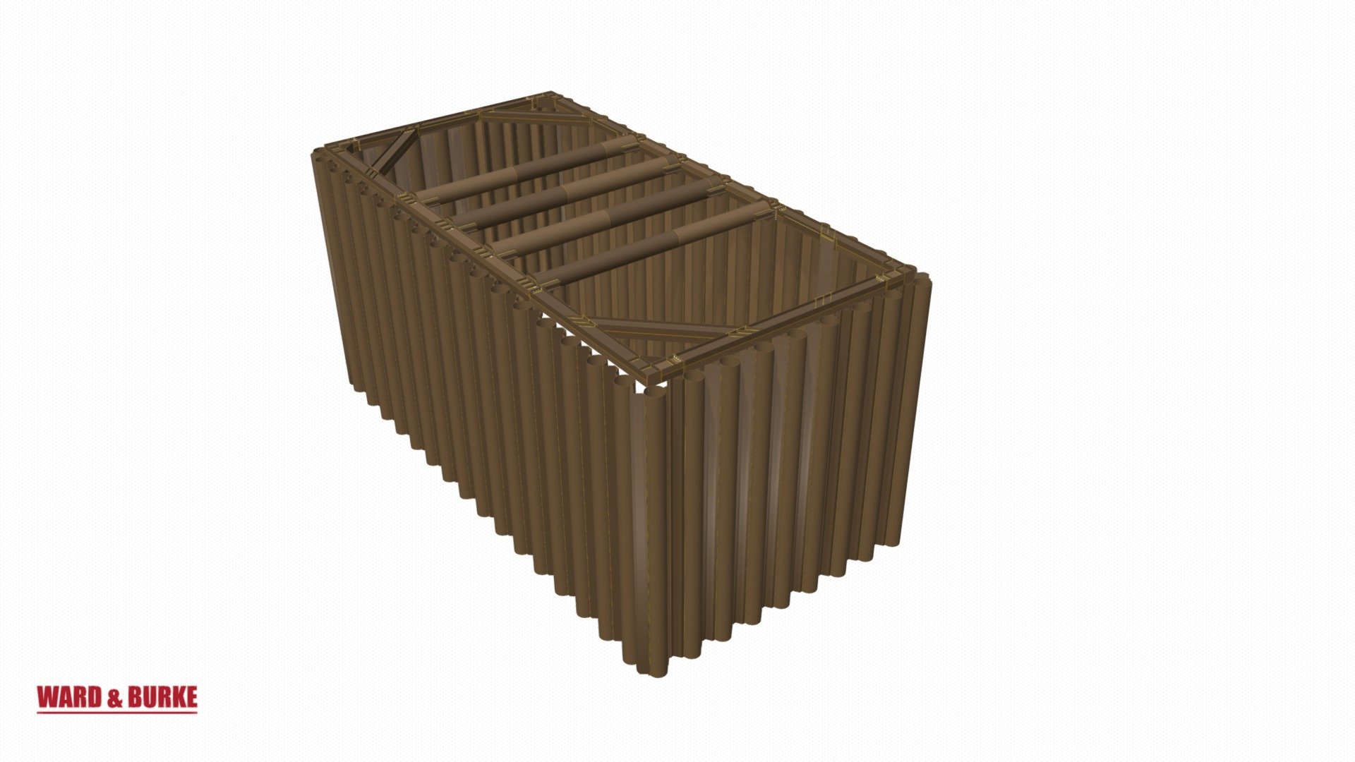 Frame & Combi-wall - 3D model by Ward & Burke (@wardandburke) [5a4155a ...