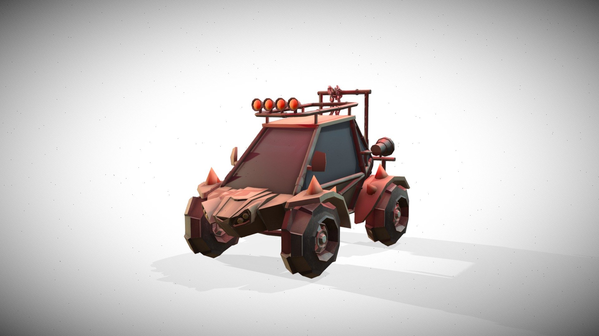 Buggy car - 3D model by ineswsp [5a417c8] - Sketchfab