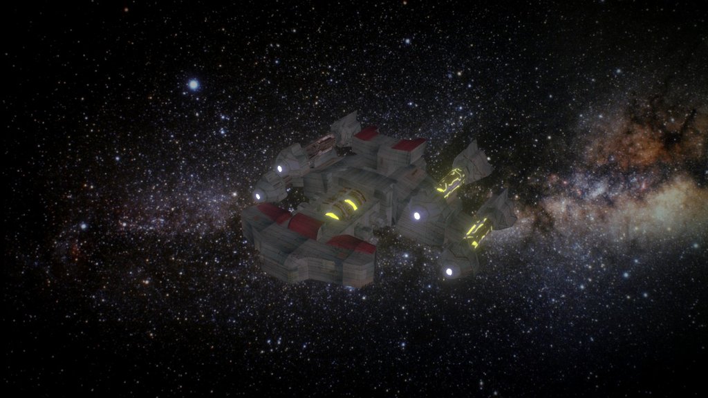 Starcraft Battlecruiser - 3D model by PlattIntroTo3d [5a42253] - Sketchfab