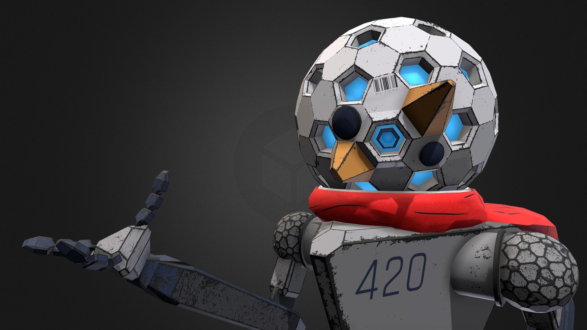 A.I. C.O.R.E - Download Free 3D model by ‹« R3N - ∞ »› (@Ren_Musashi ...