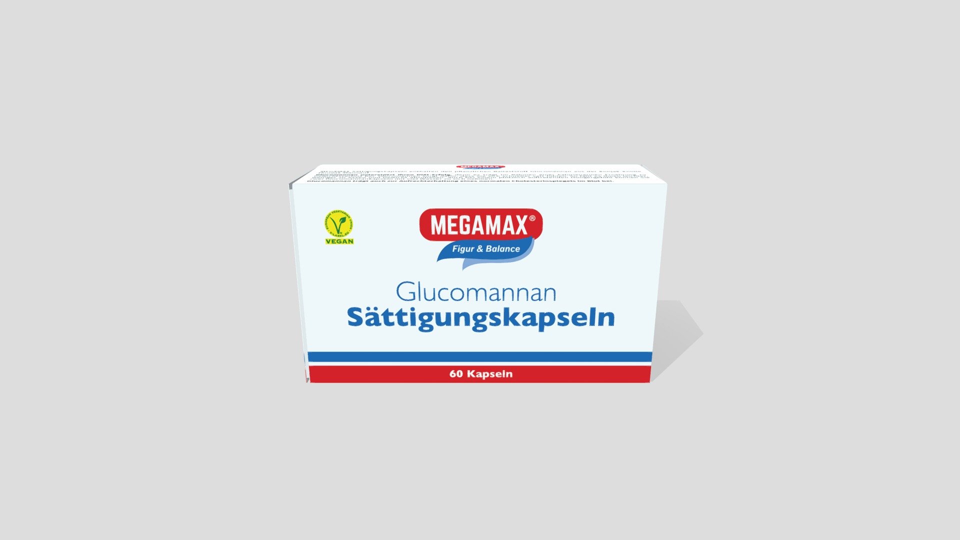 MEGAMAX Glucomannan-60 Packshot - 3D model by md grafik (@md-grafik ...