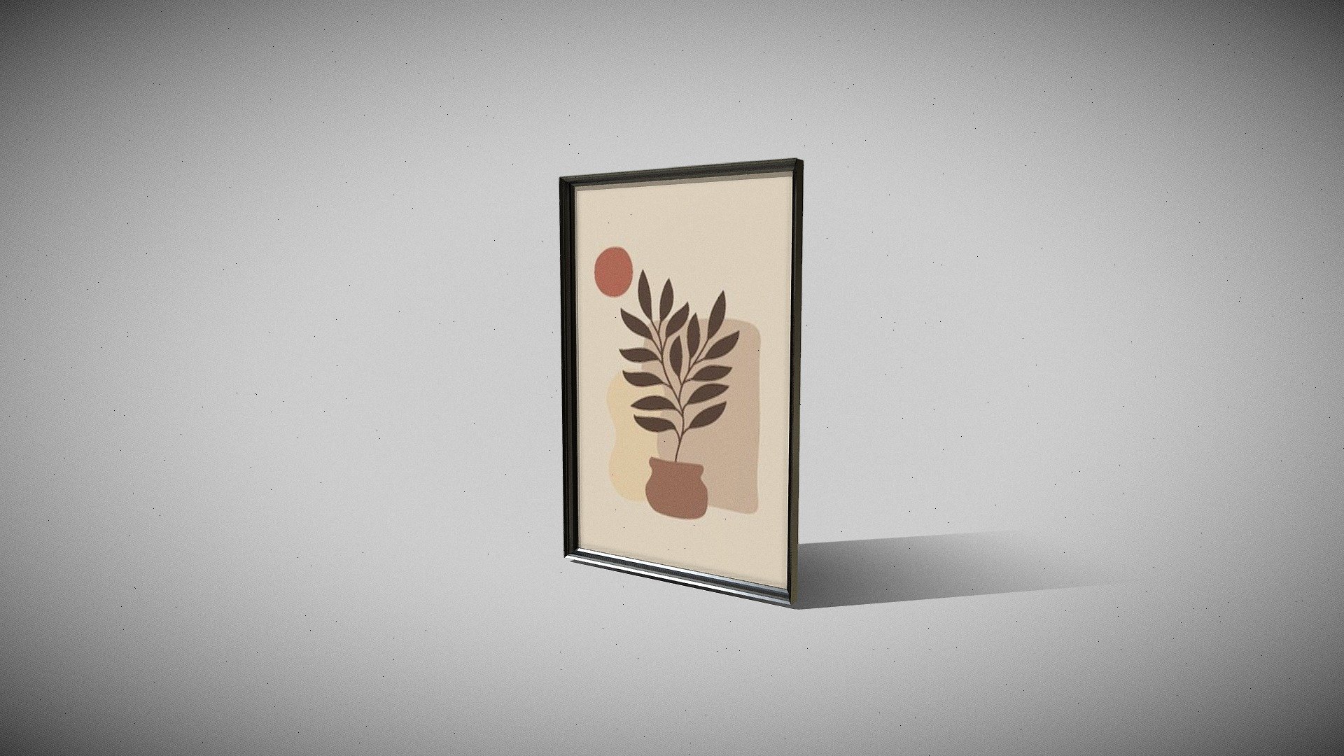 Botanical Bliss Boho Art - Download Free 3D model by wingstech.3d ...