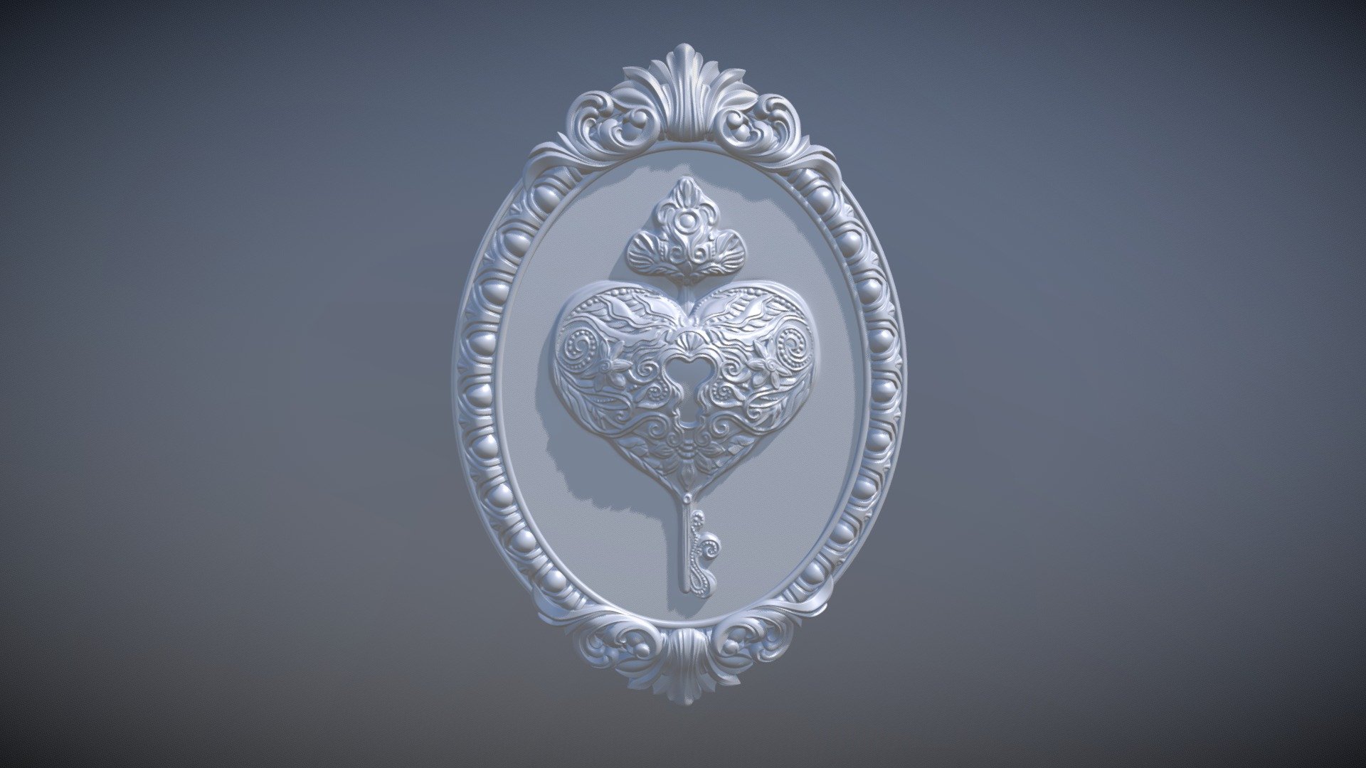 Heart_mold - 3D model by kurenkovdesk [5a45704] - Sketchfab