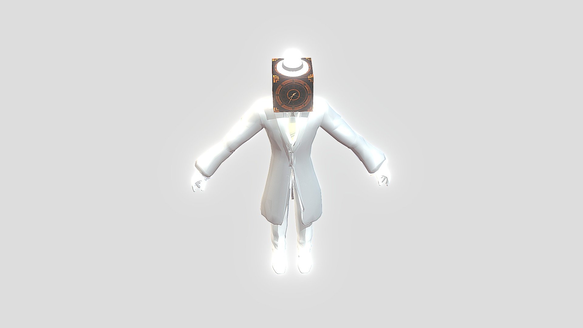 Scientist Large ClockMan - Download Free 3D model by ElitePencilMan ...