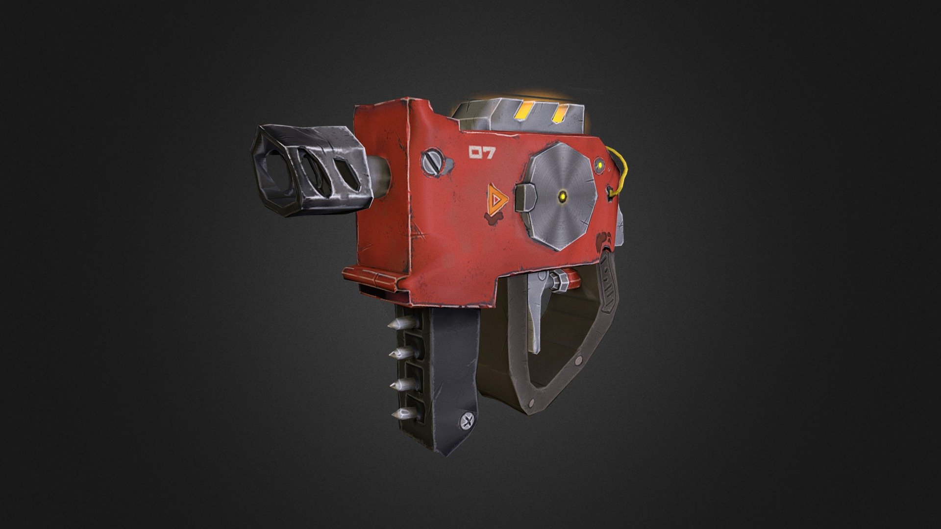 Nail Gun - 3D model by logancodault [5a49bdd] - Sketchfab