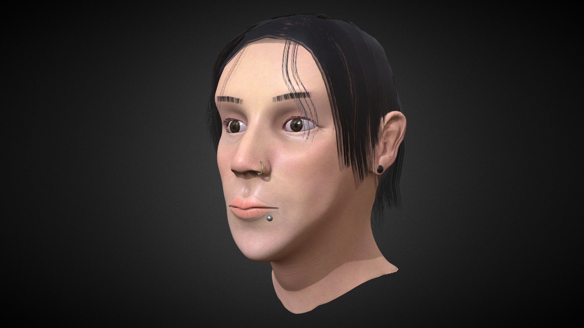 DPR IAN sculpt for class // Feb 2023 - 3D model by skulldr0p [5a49c38 ...