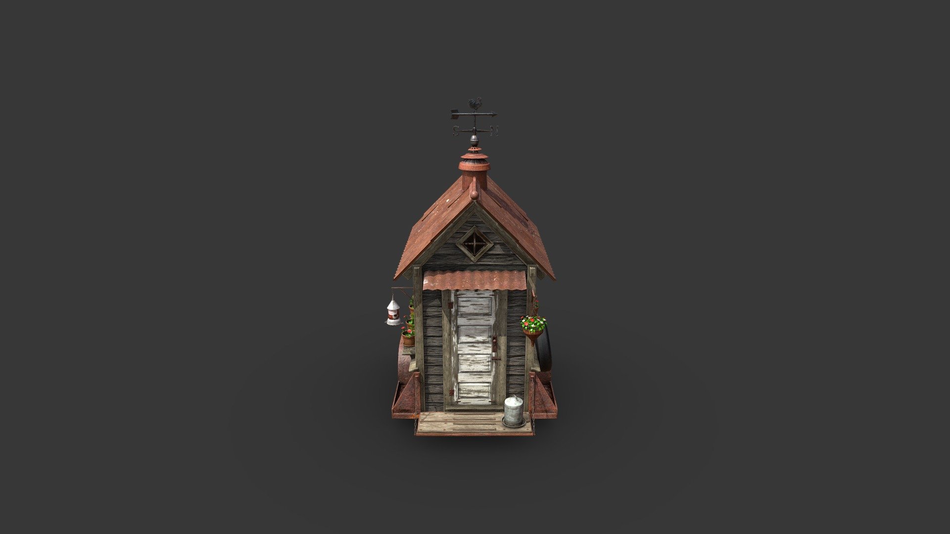 Mini House Rust - 3D model by AEKX [5a4aa3b] - Sketchfab