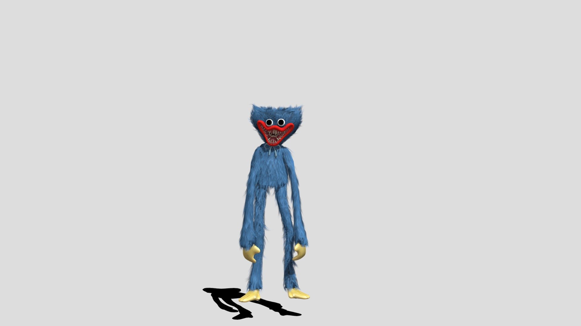 huggy_wuggy_2_0 - 3D model by Kane_DUHIGG12 [5a4d381] - Sketchfab