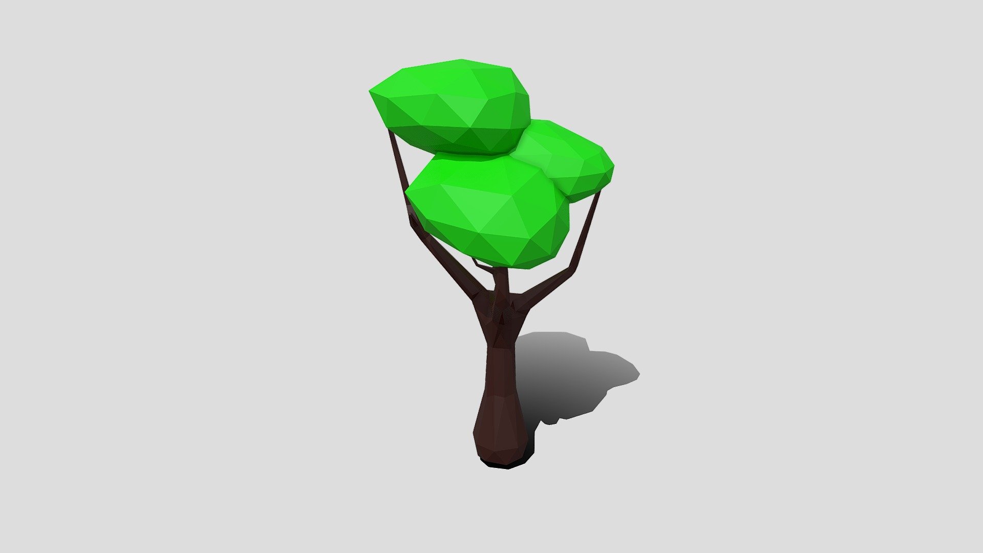 Lowpoly Tree - Download Free 3D model by fungun19 [5a4d958] - Sketchfab
