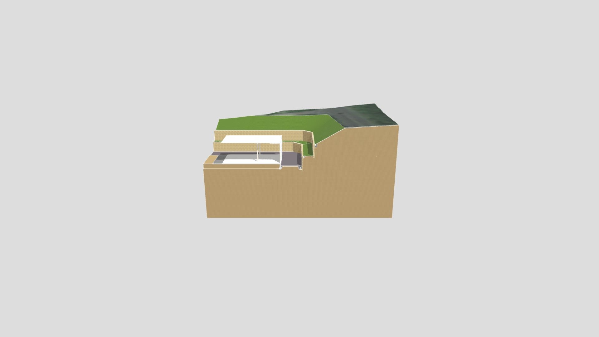 Excavation Mockup - 3D model by Ben Ferrer (@bferrer) [5a4e529] - Sketchfab