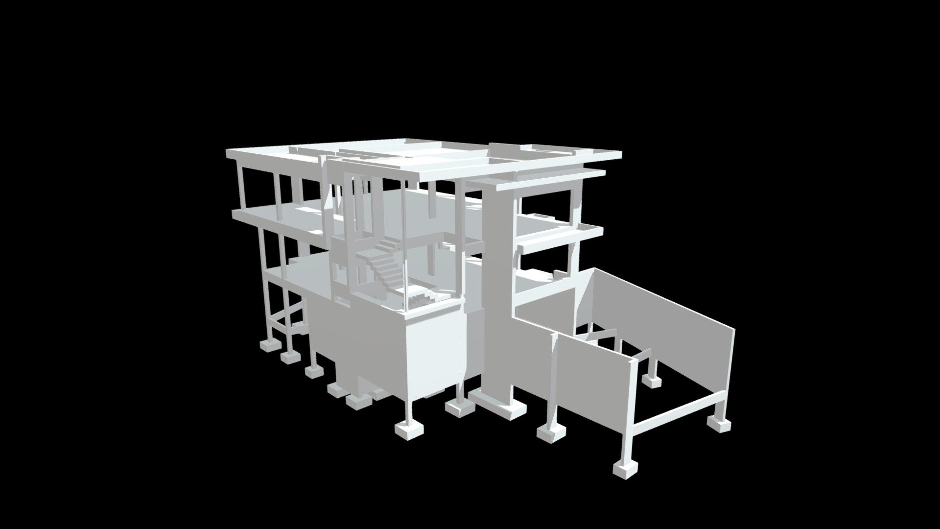 RESIDÊNCIA DIEL - Download Free 3D model by mauriciocaberlon [5a4efb3 ...
