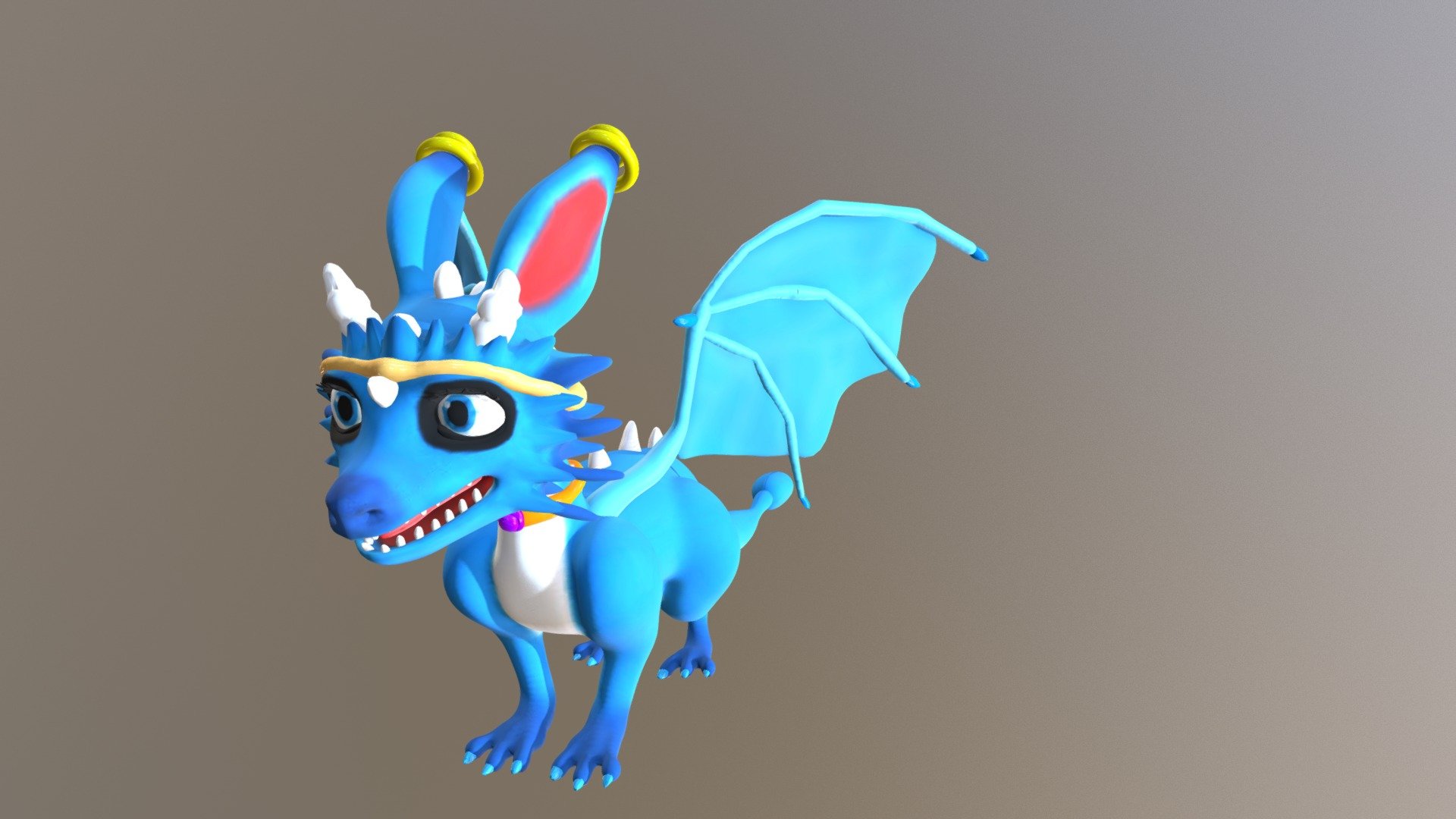 Dragon Chibi Little Cute - 3D model by xeratdragons (@dragonights91 ...