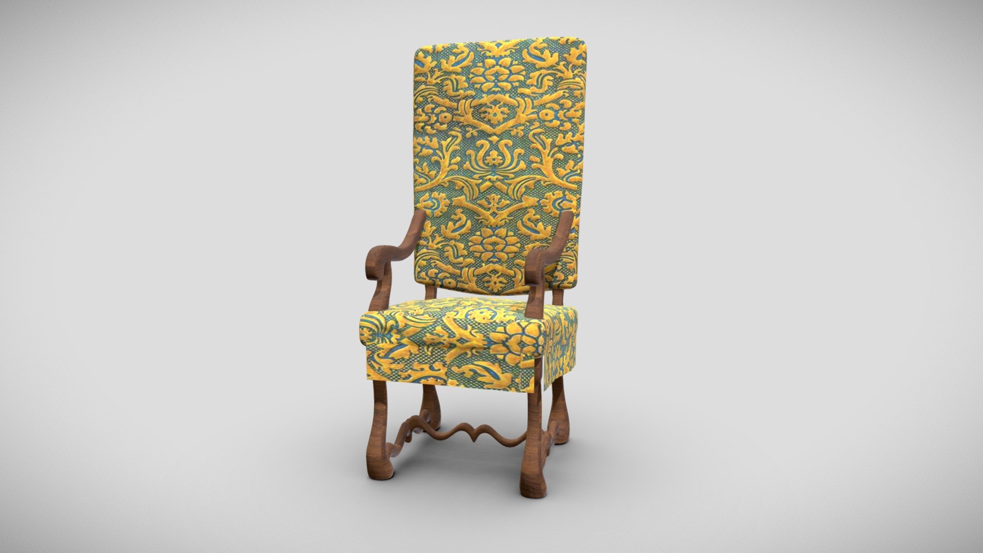 17th chair 2 - Download Free 3D model by IrisProcess [5a4f65d] - Sketchfab