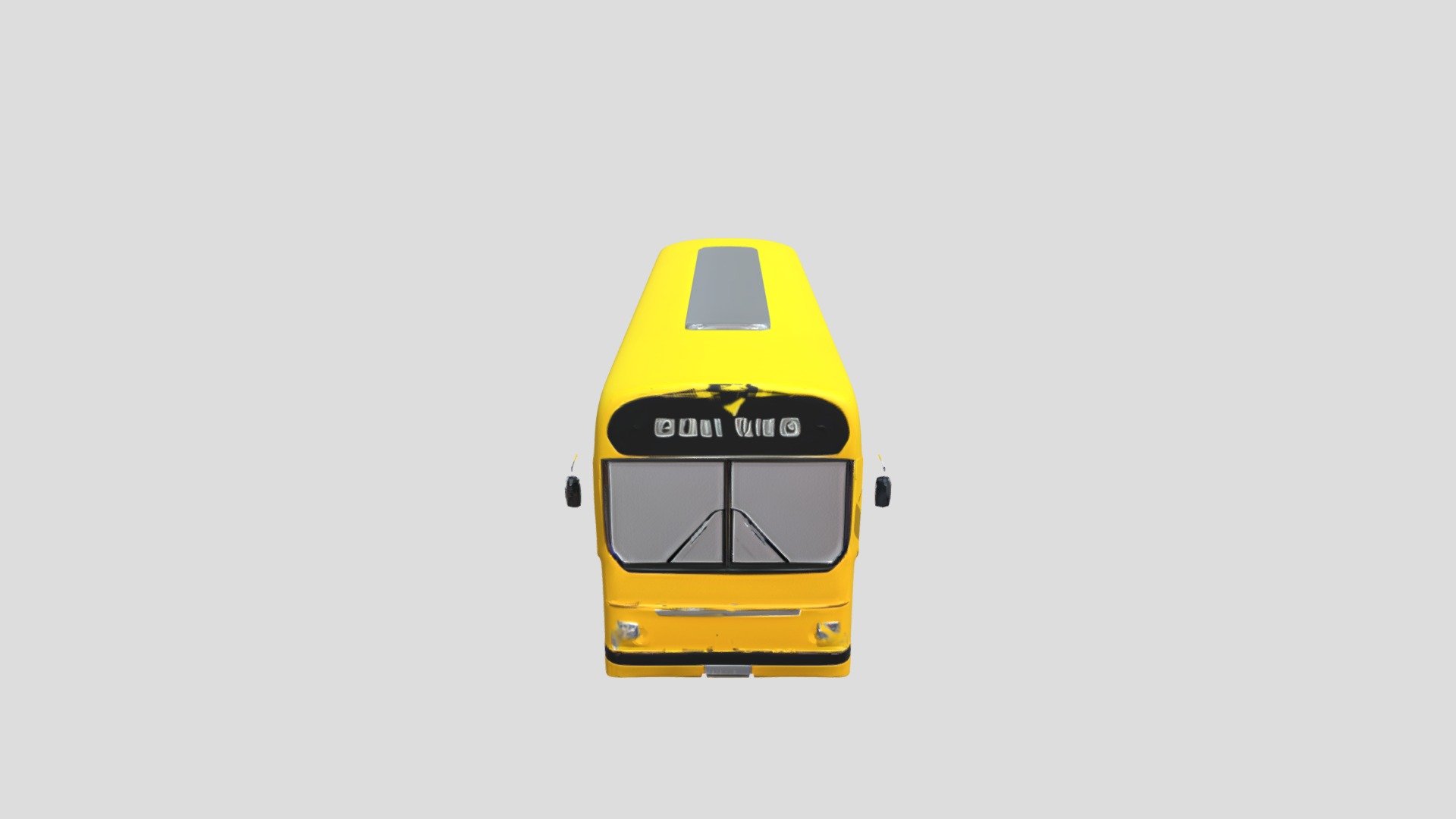 yellow school bus - 3D model by w.empty.u [5a50202] - Sketchfab