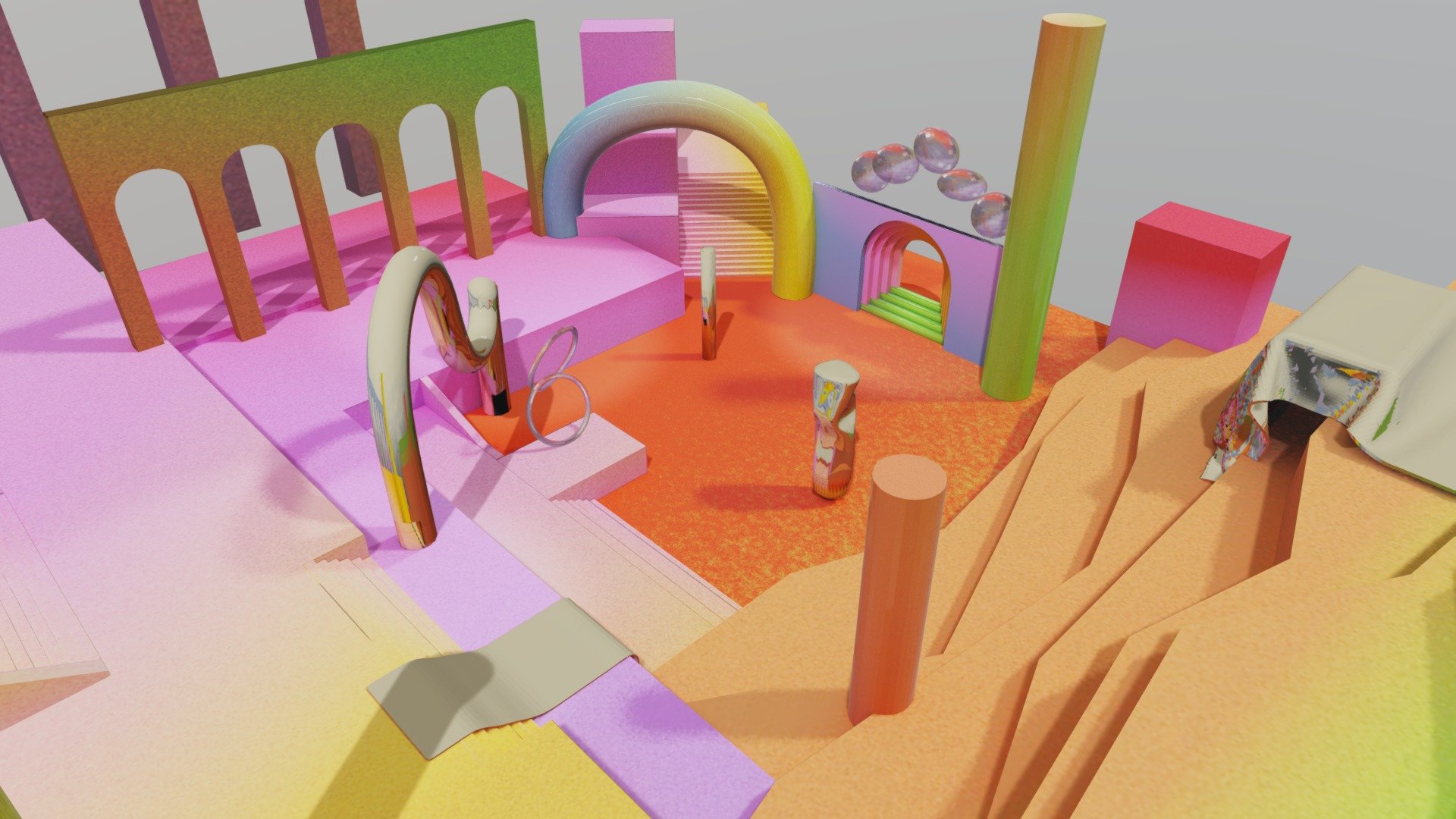 Bubble Pop Gallery - Download Free 3D model by ellasuper [5a518a4 ...