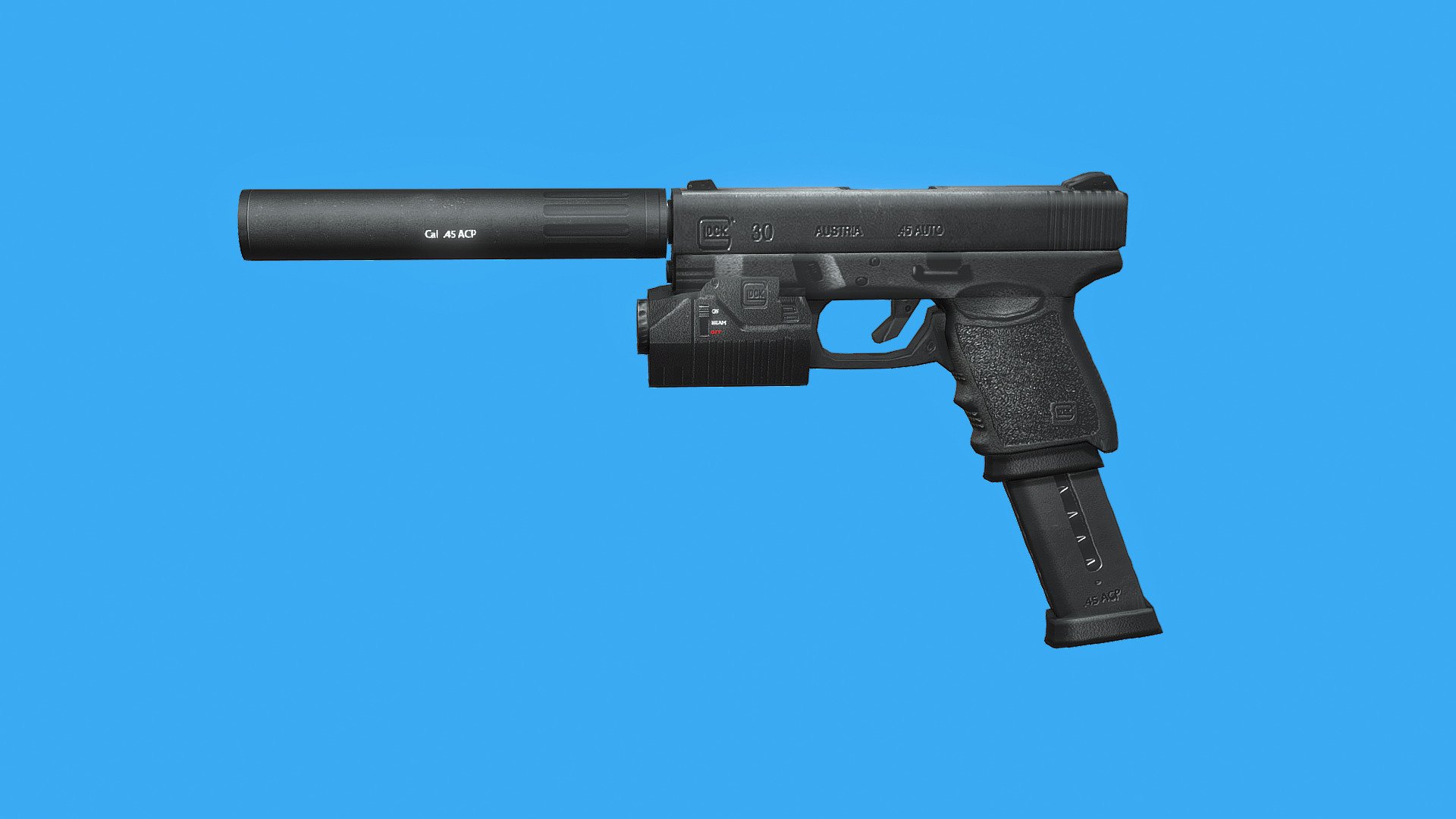 SOF Suppressed Pistol 3D Model - 3D model by ℜ𝔢𝔞𝔩 𝔖𝔩𝔦𝔪 𝔖𝔥𝔞𝔡𝔶 (@real_slimshady) [5a51be3] - Sketchfab