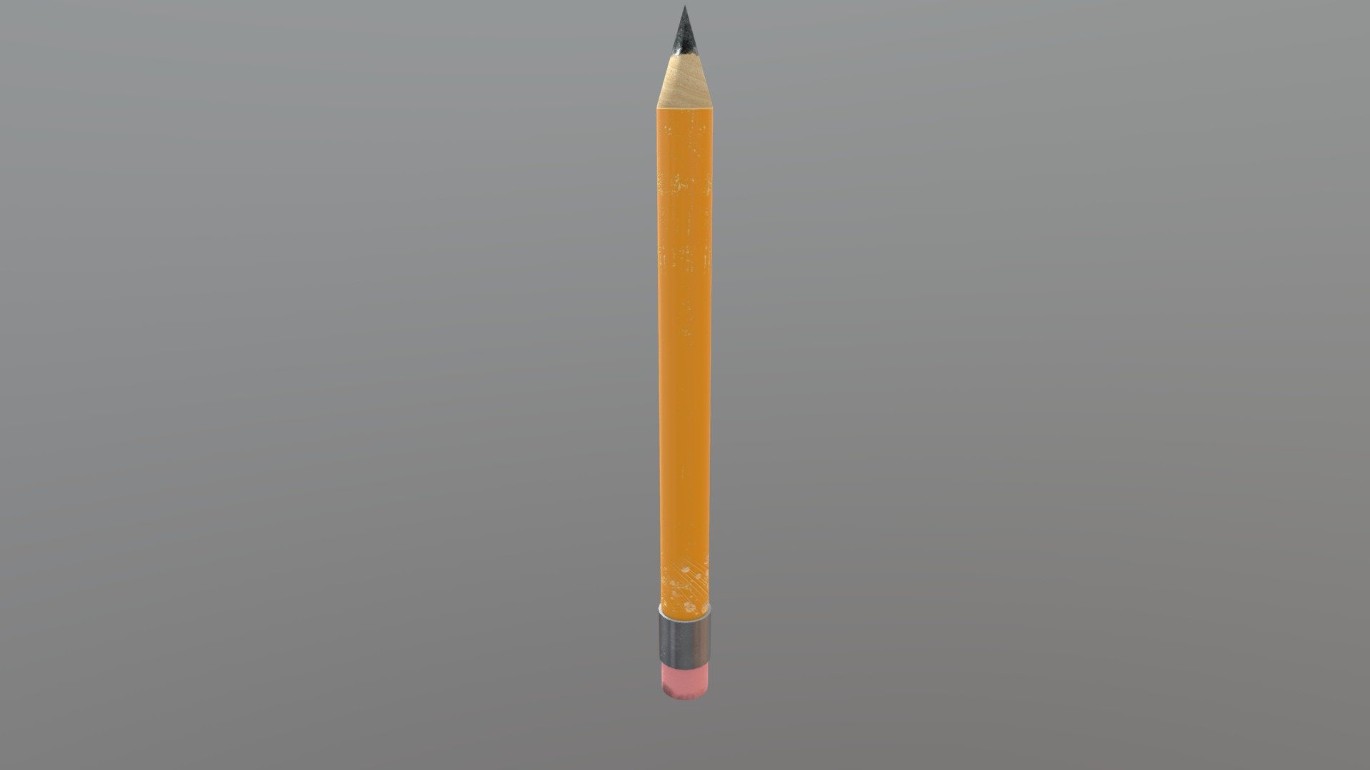 Chewed Pencil - 3D model by eggnoodles [5a529d4] - Sketchfab