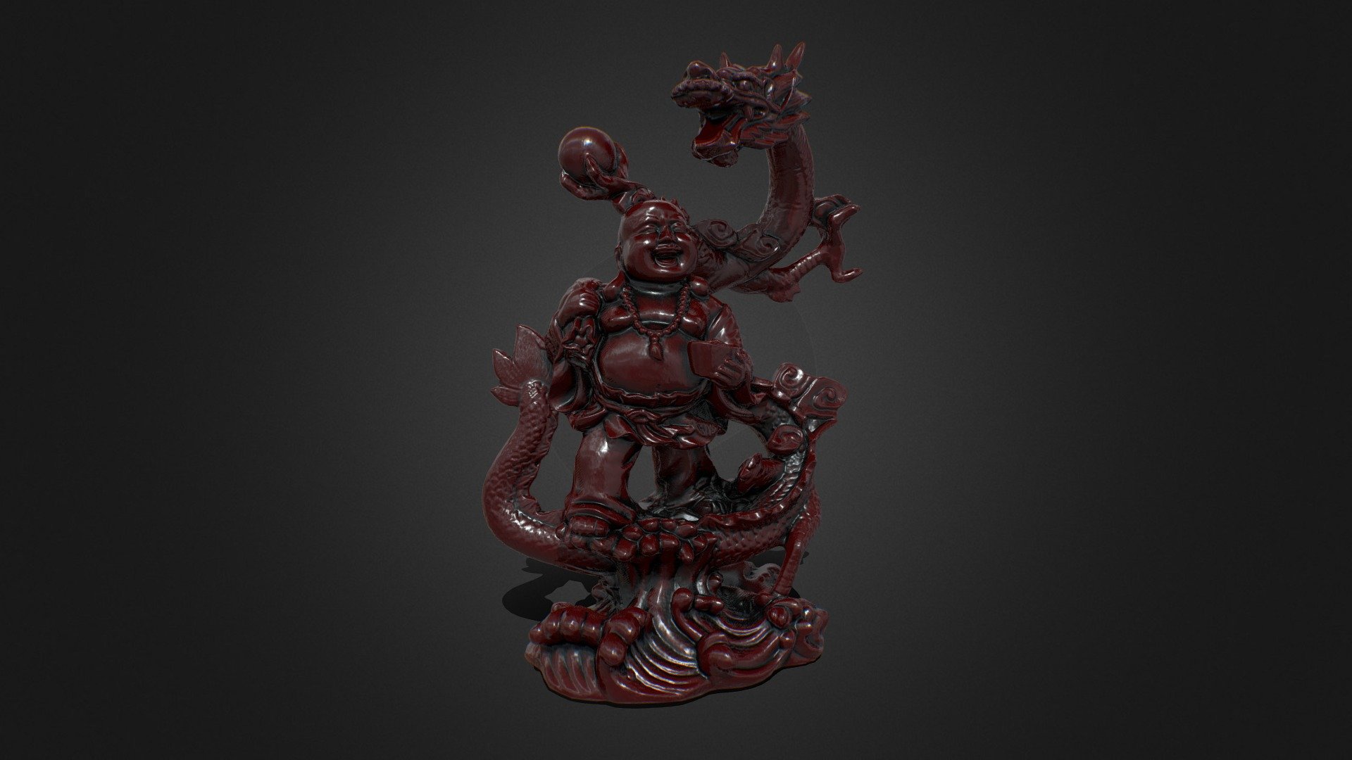 Texturing Dragon - 3D model by Yann Wissang (@yannoch) [5a538c1 ...