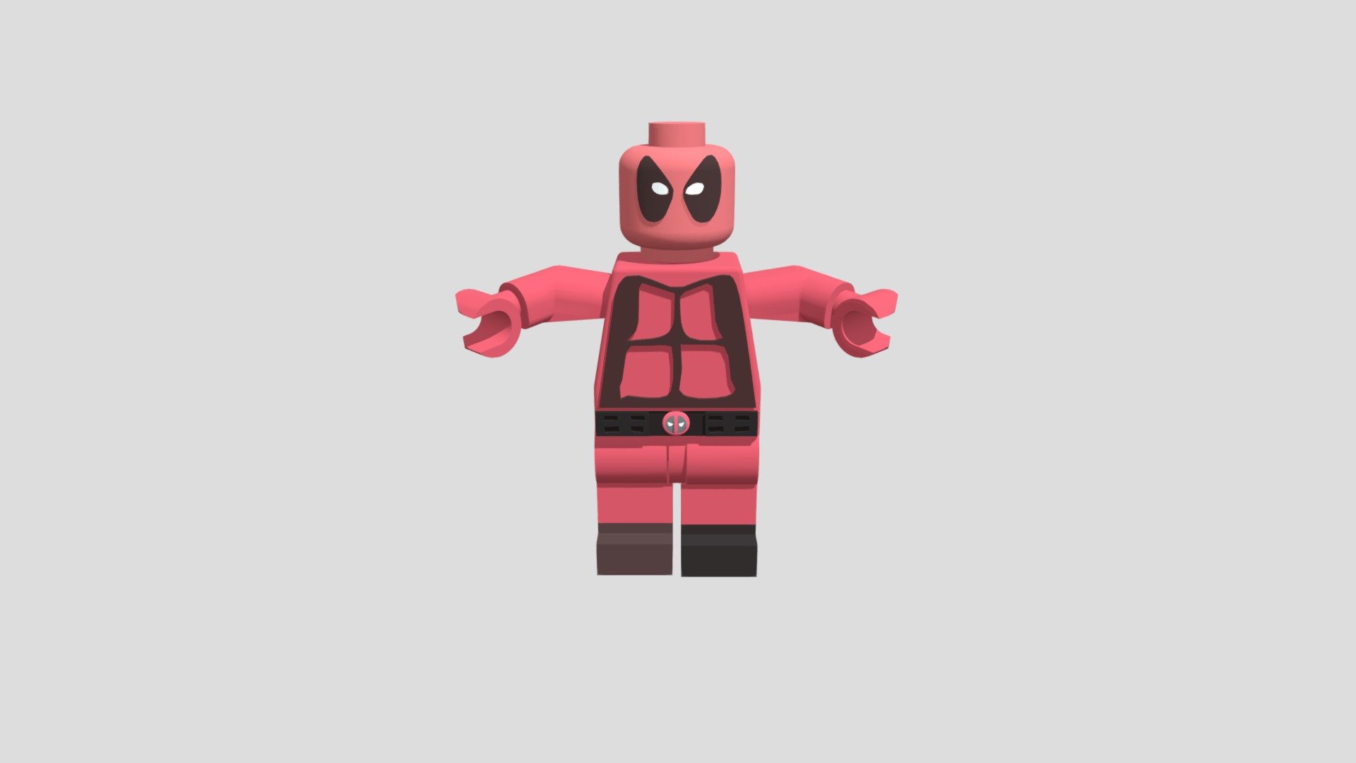 ibsh-Deadpool fist fight - 3D model by Kai Ting Hung (@KaiTingHung ...