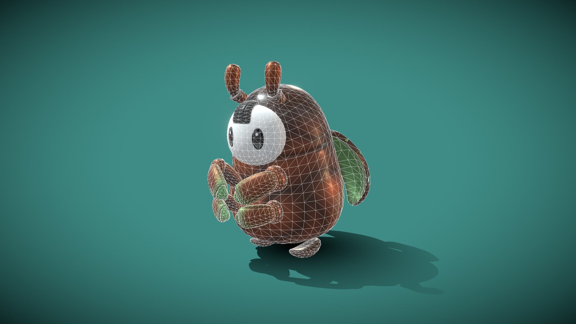 Magical Forest - small beetle - 3D model by Liwen Shen (@liwenshen ...