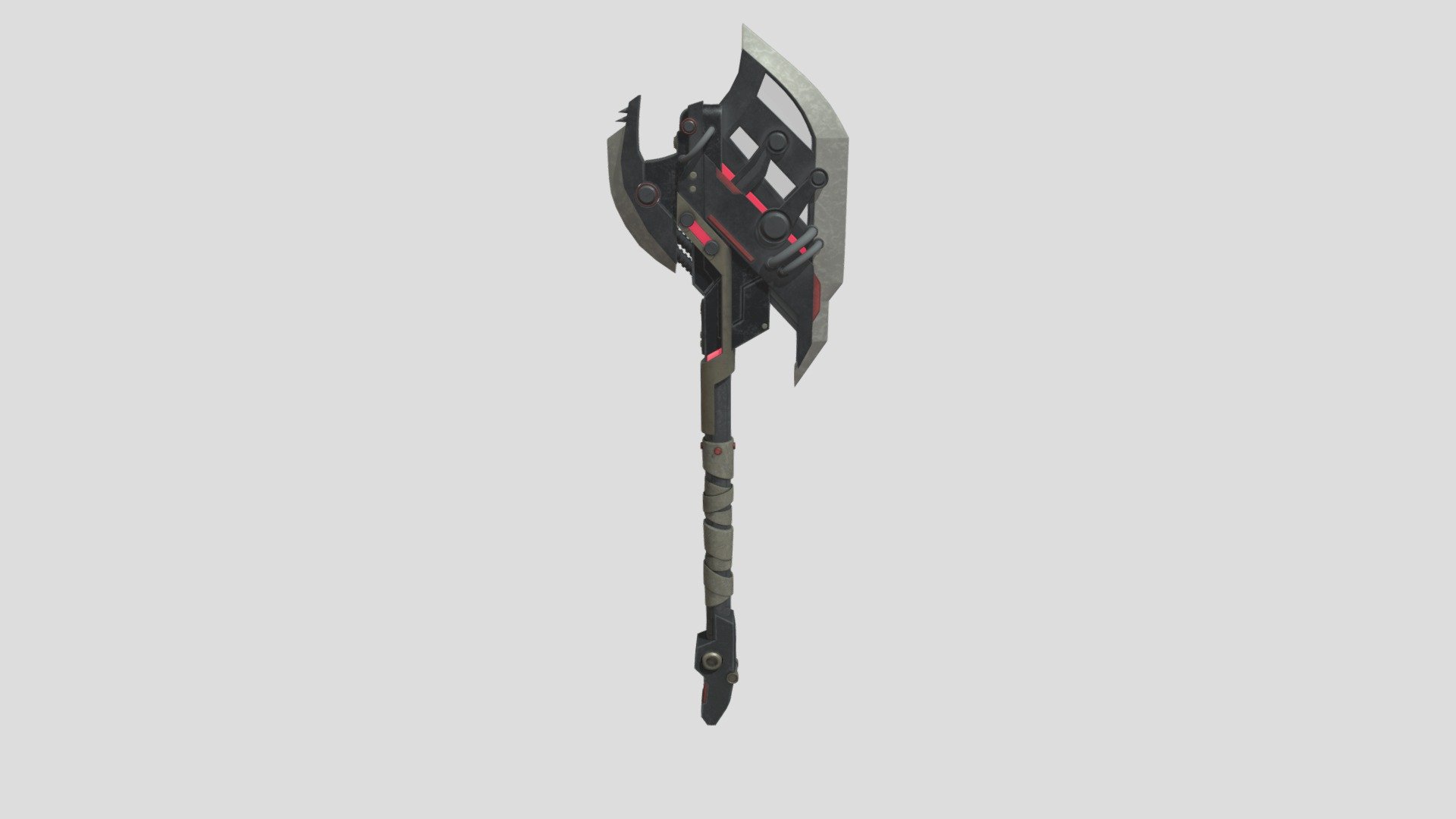 Scifi Axe - 3D model by hungtruong0506 [5a56ca4] - Sketchfab