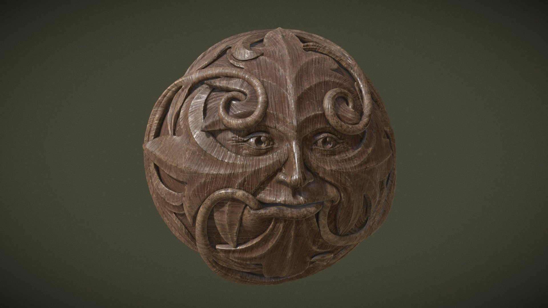 The Green Man - Buy Royalty Free 3D model by HM3Dimension (@Henry ...