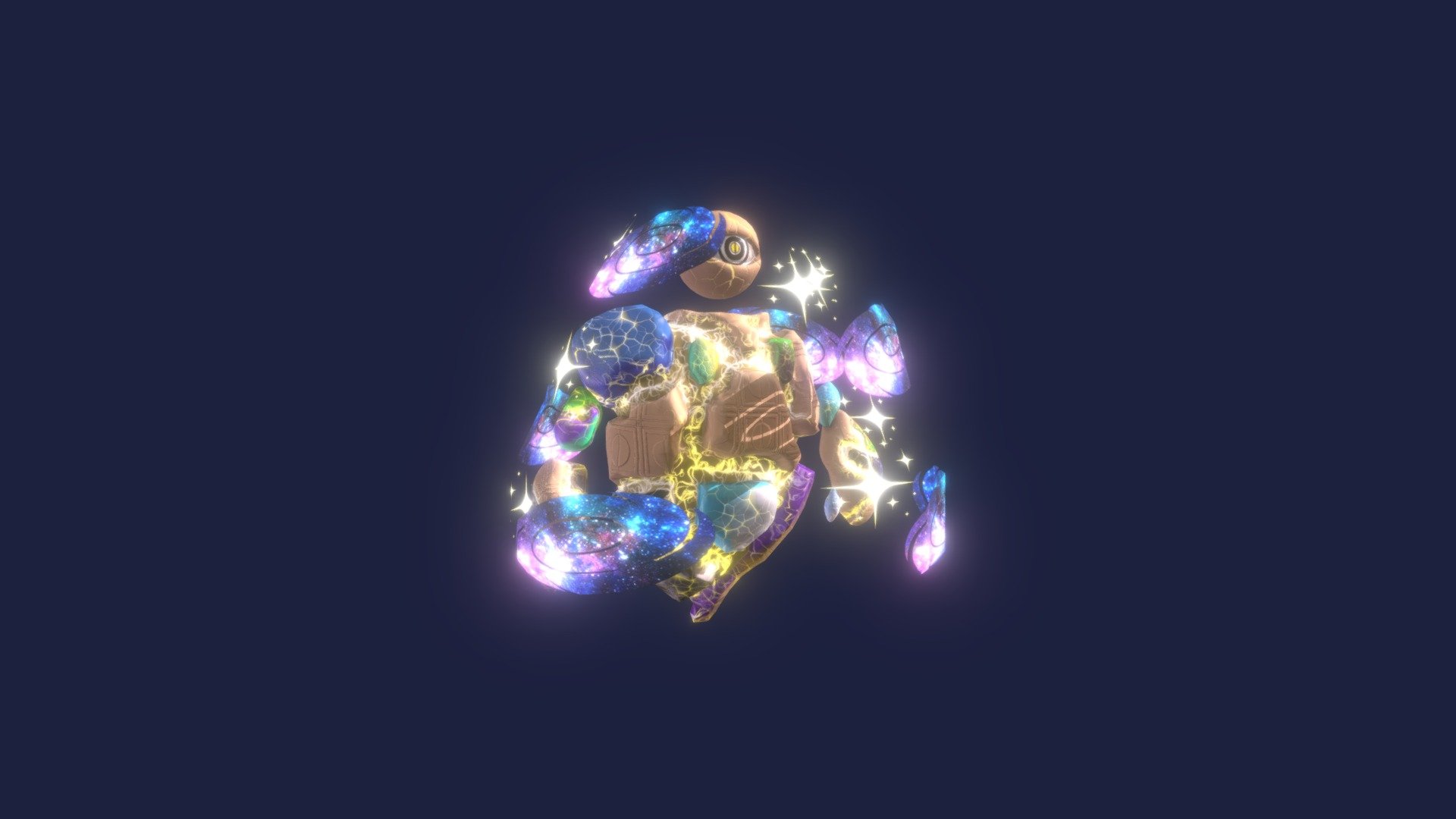Galactic Golem by Alice.R - 3D model by Alice.R [5a58a69] - Sketchfab