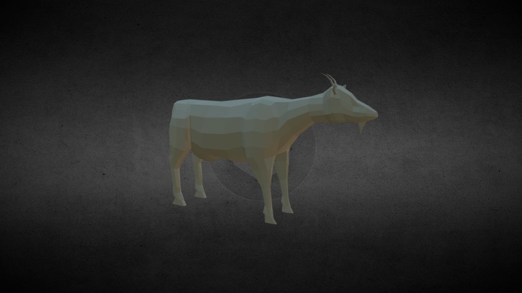 A goat - 3D model by Luxgile [5a5b081] - Sketchfab