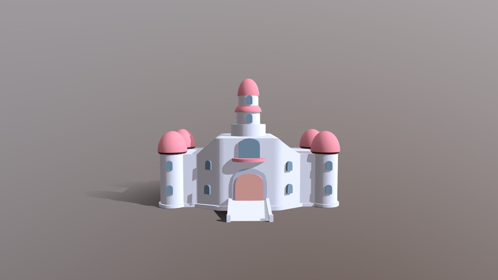Week 5a Super Mario Inspired Castle - 3D model by MaxWhitehurst ...