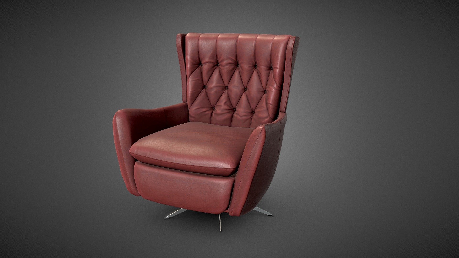 Leather chair - Download Free 3D model by colizey (@colzy) [5a5c2a2 ...