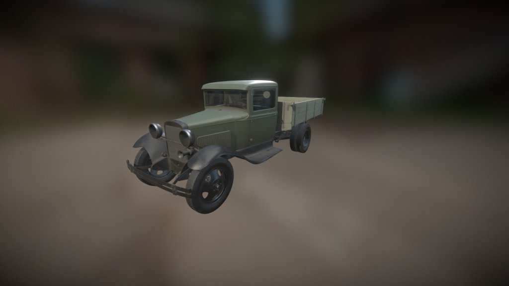 GAZ-MM-flatbed - 3D model by l-odin [5a5c98f] - Sketchfab