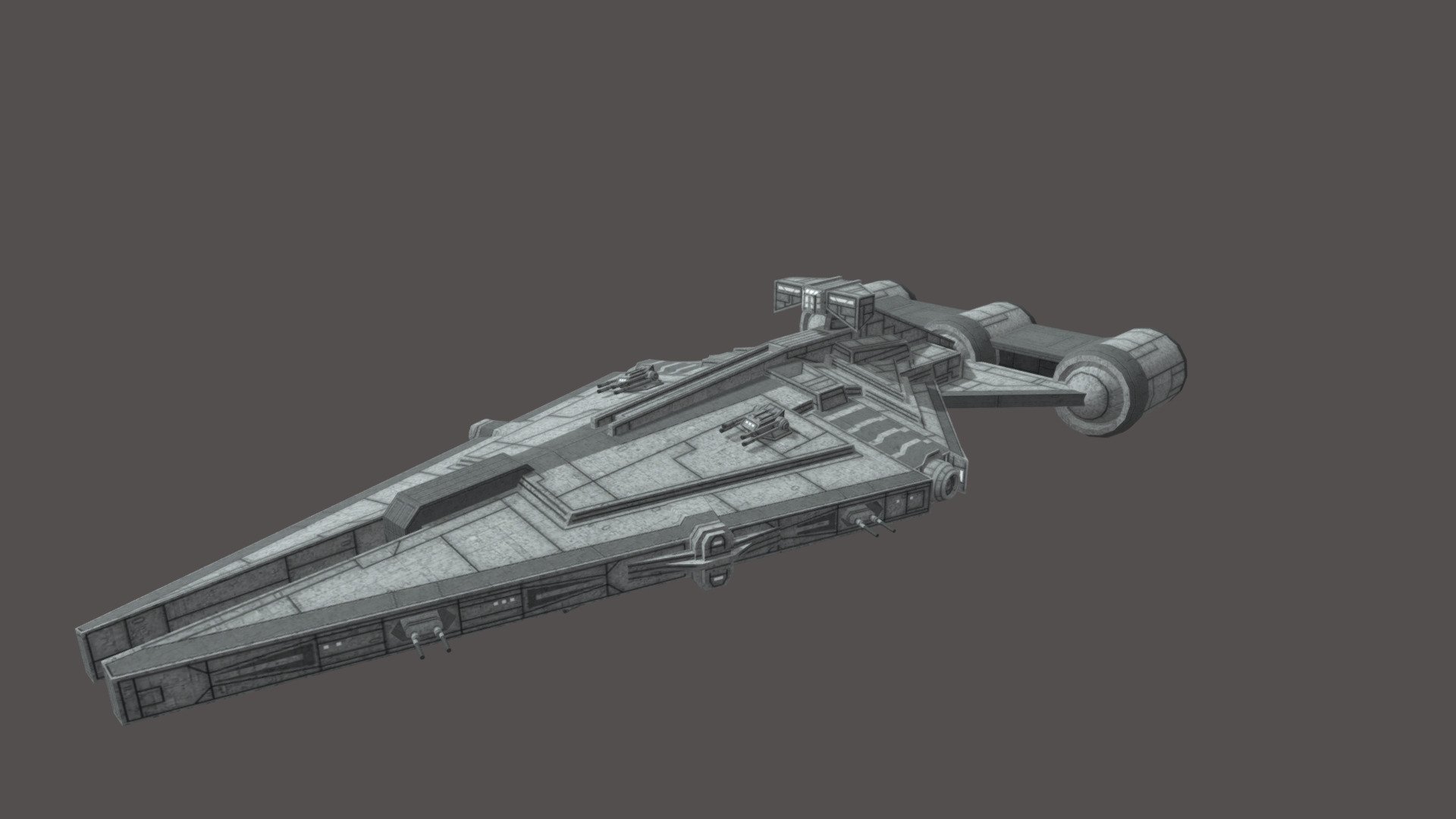 Crucero Ligero Imperial Arquitens - Download Free 3D model by ...