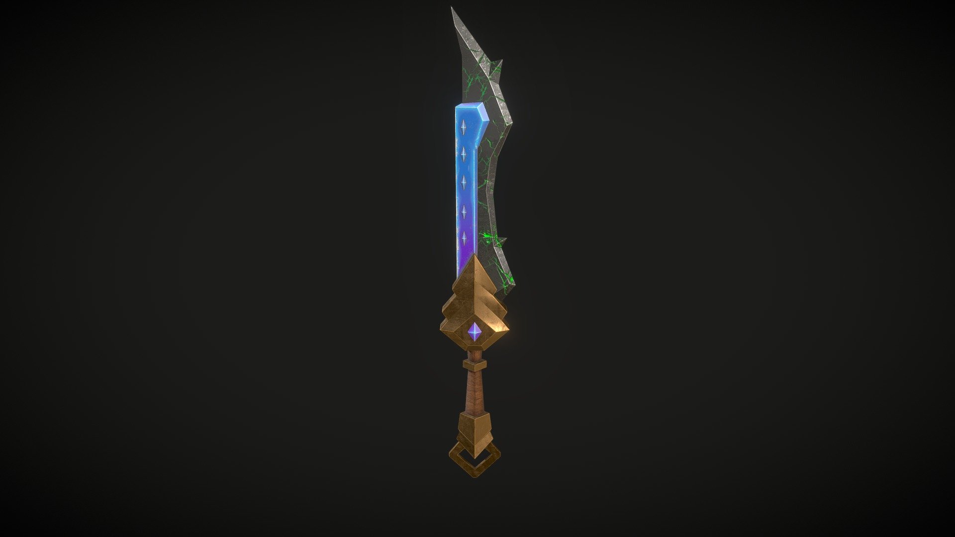 Low Poly Stylized Sword - 3D model by sheheryar_noor [5a5d9ae] - Sketchfab