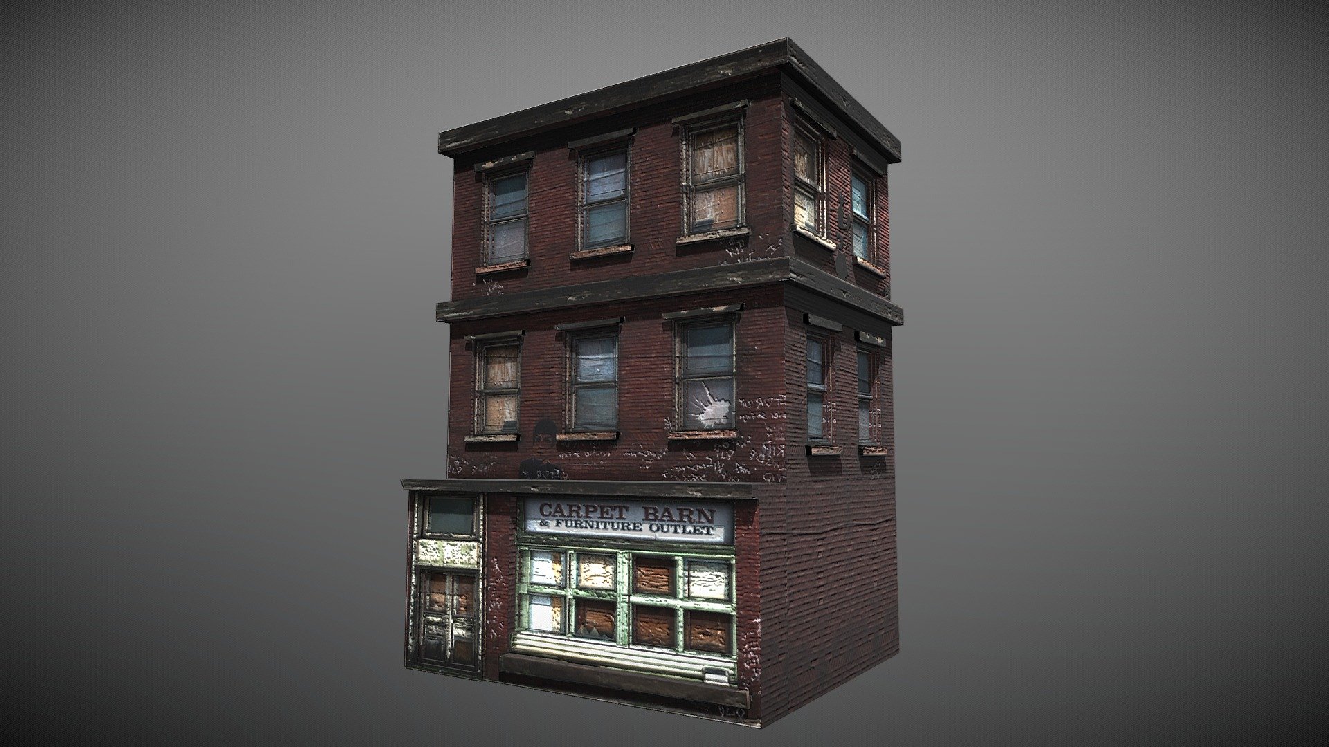 old building - Download Free 3D model by Helindu [5a5defb] - Sketchfab