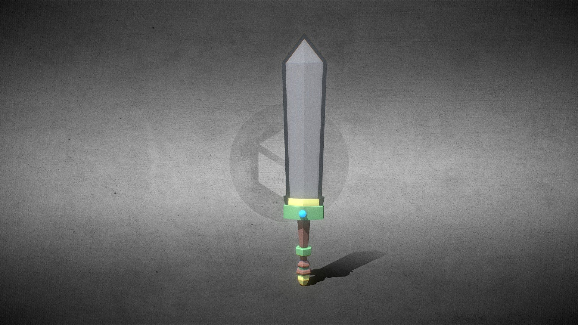 Sword - 3D model by Waree [5a5e2a8] - Sketchfab