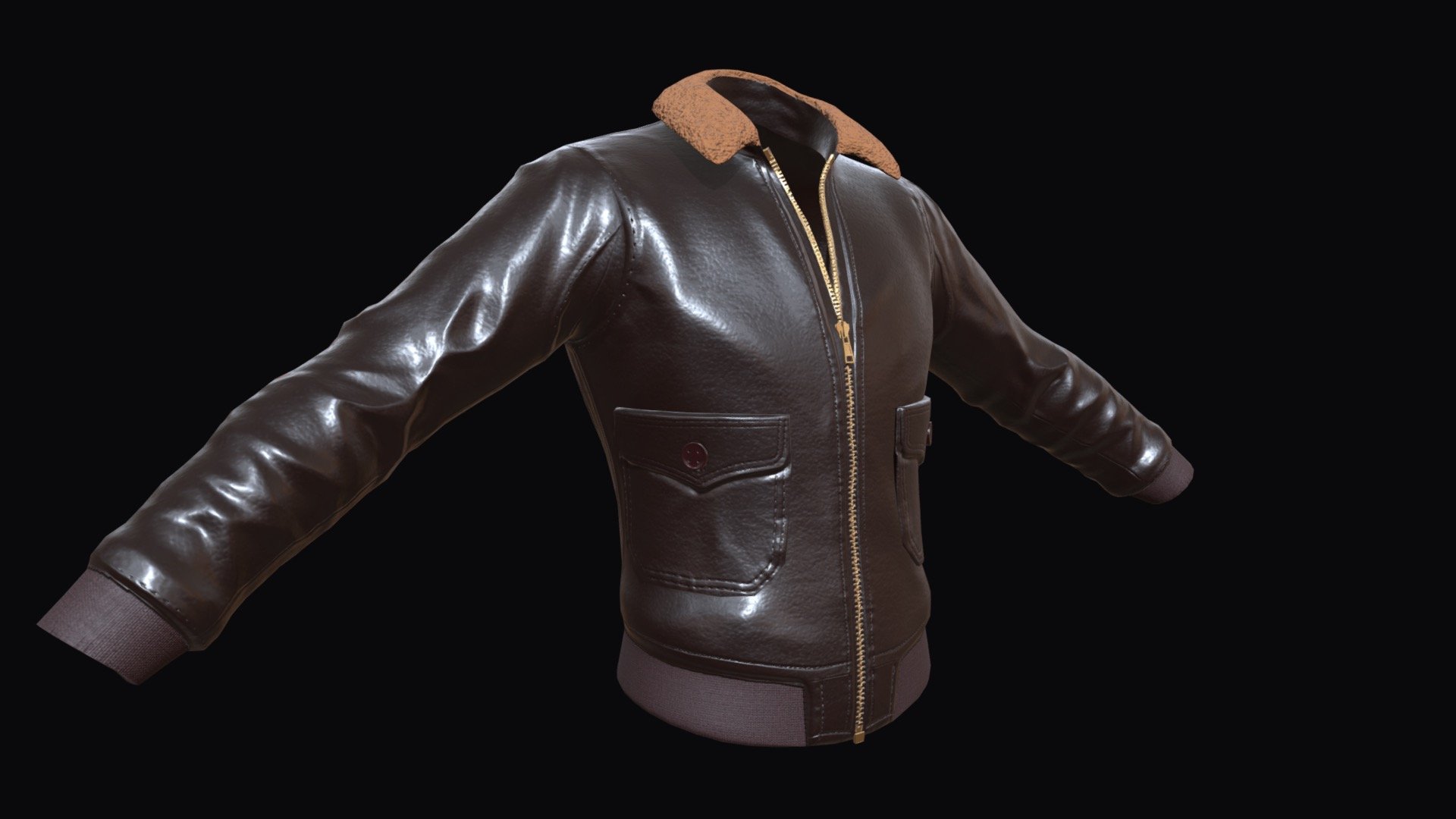Bomber_Jacket - Download Free 3D model by ZachDaniels24 [5a5e7ad ...