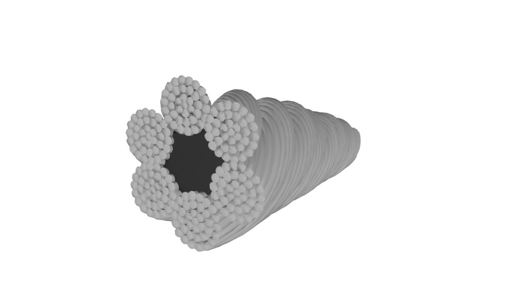 Wire Rope_B - 3D model by tountasmarine [5a60683] - Sketchfab