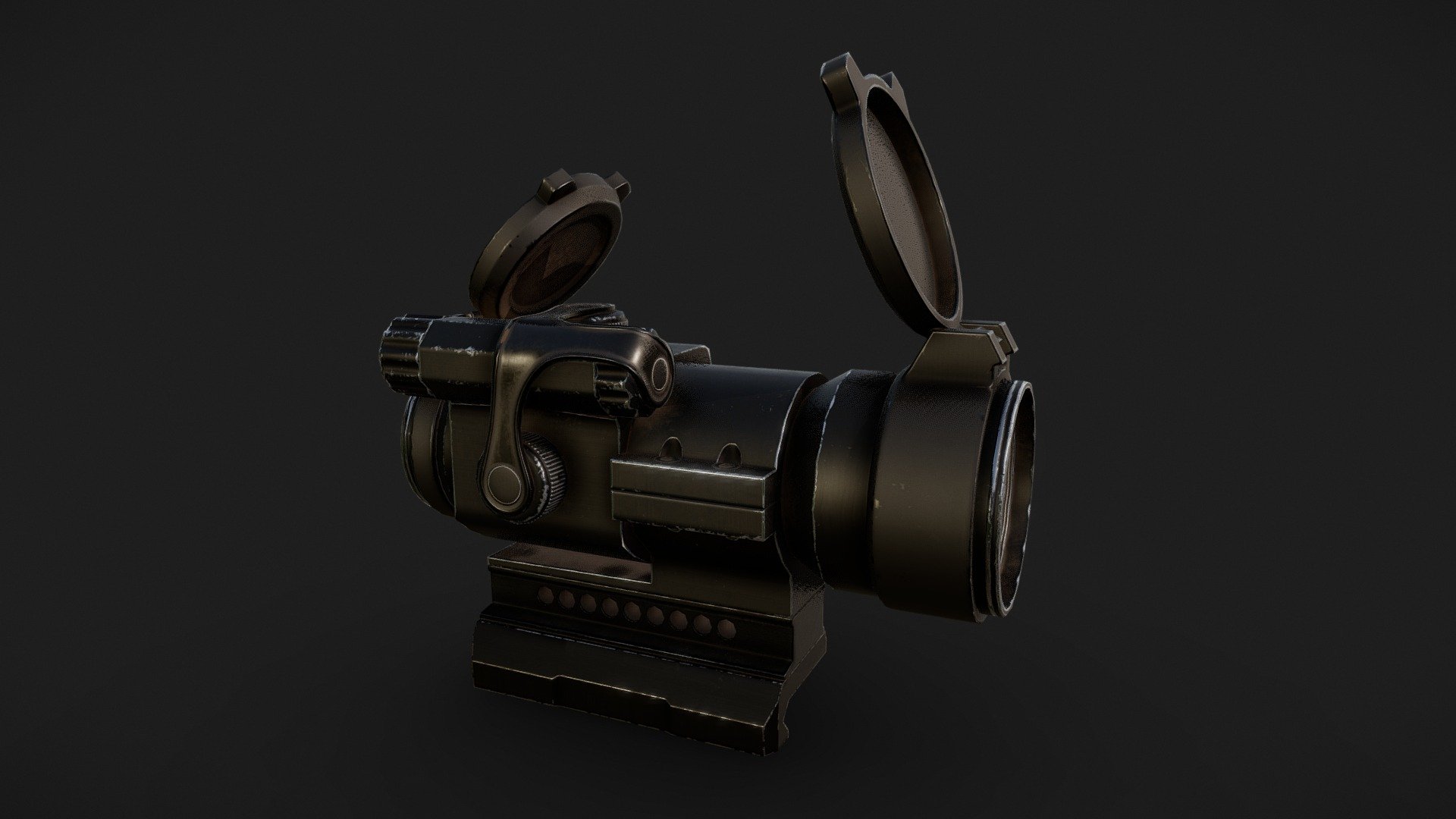 Aimpoint PRO Weapon Sight - 3D model by David Phoenix (@daphoeno ...
