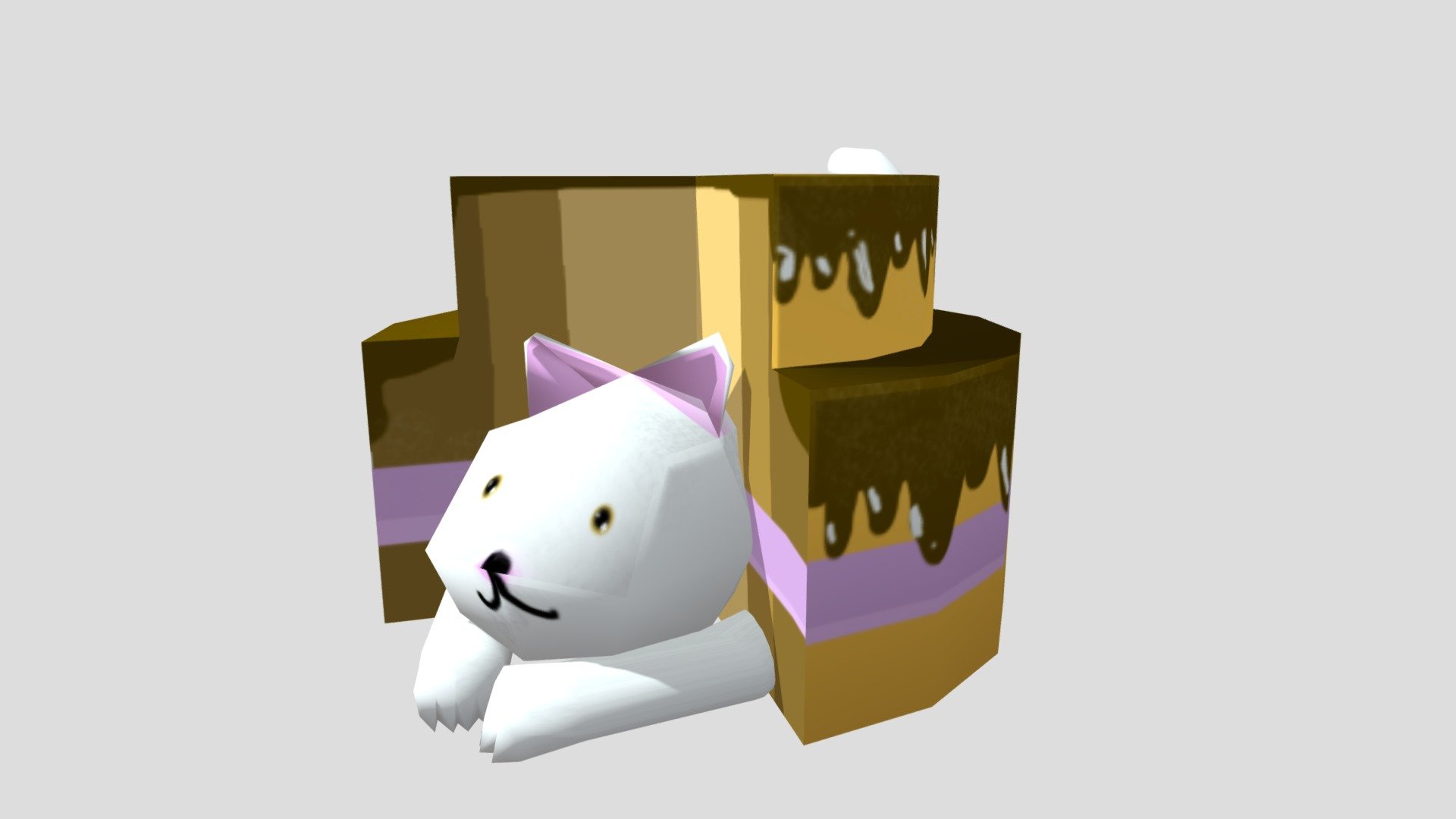 Vincenzo Prop Cake Cat - Download Free 3D model by ViniVincenzo ...