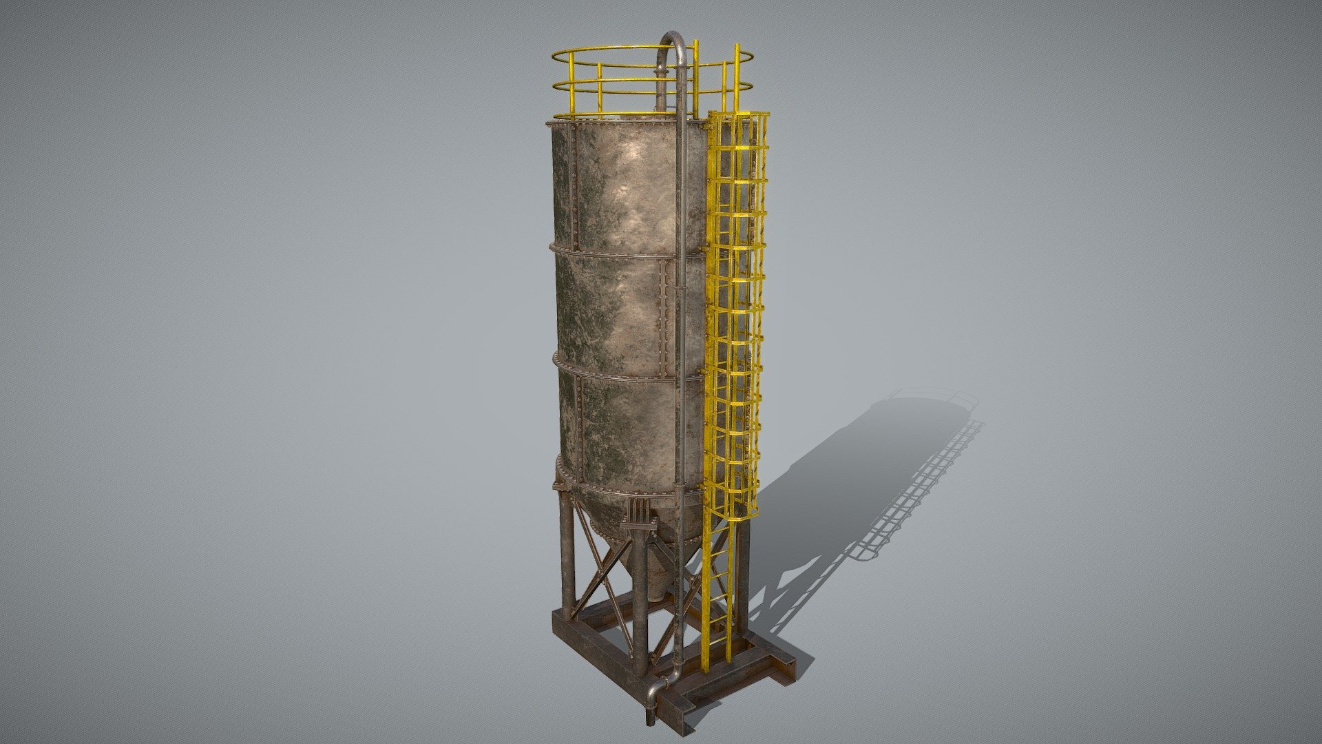 Industrial_Silo - Download Free 3D model by DS (@solankidhruv123 ...