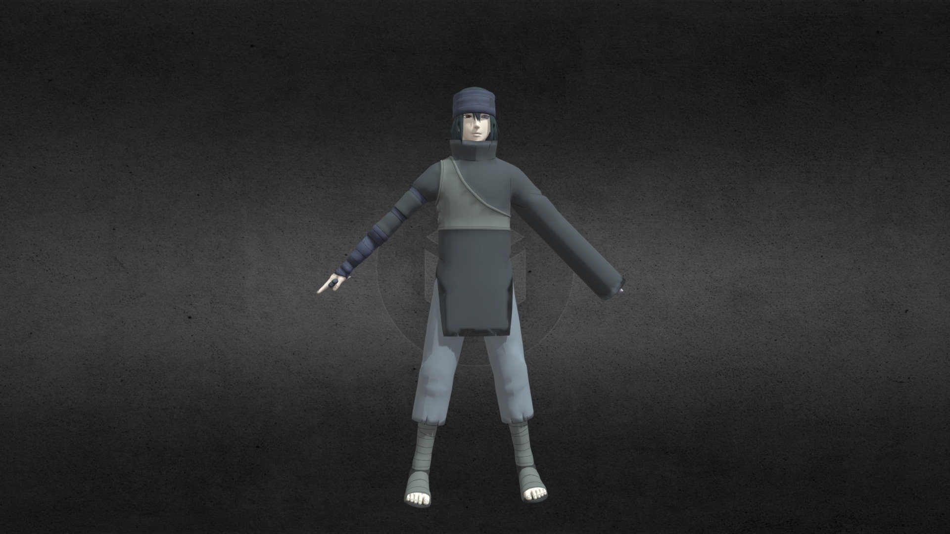 Sasuke - Download Free 3D model by Sketch Nerd (@Sketchnerd) [5a64992 ...